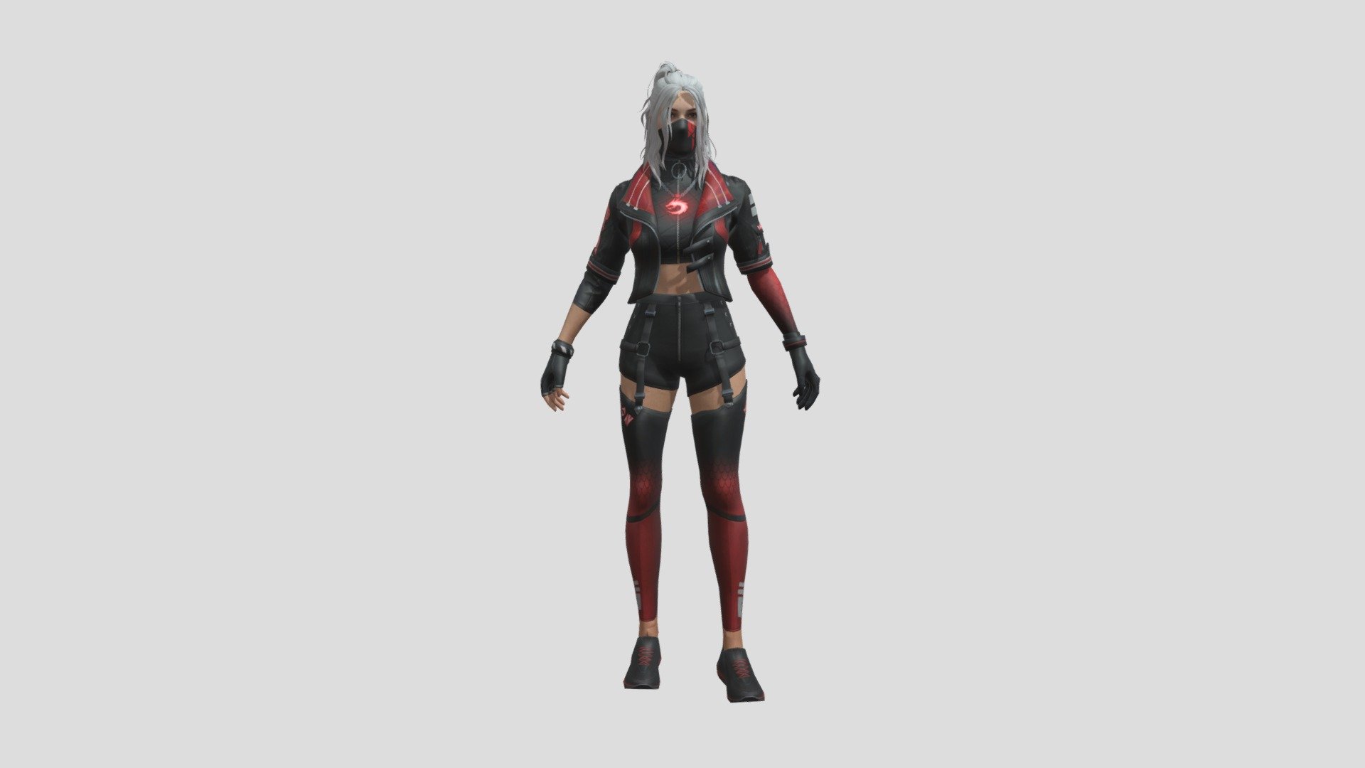 Free Fire Girl - Download Free 3D model by Phoenix... (@projectend0005 ...