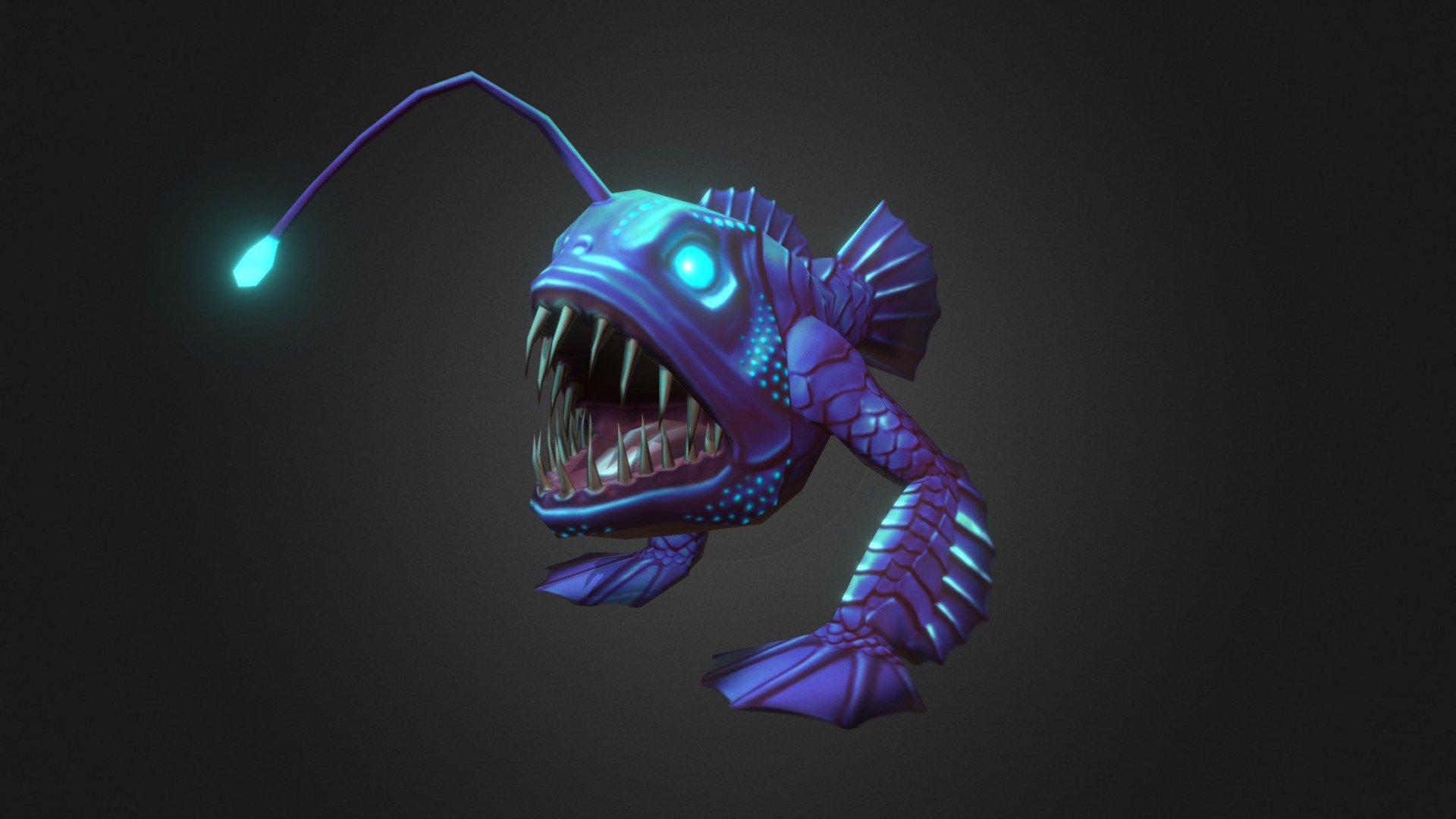 Angry Angler - 3D model by 3lbgames [3de0522] - Sketchfab