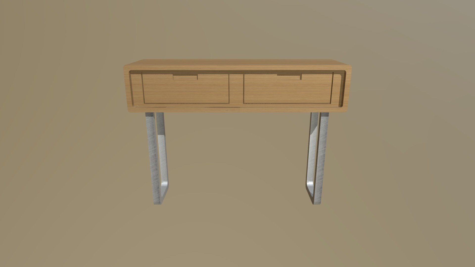 Console Table Final Textured - 3D model by marcihern [3de168b] - Sketchfab