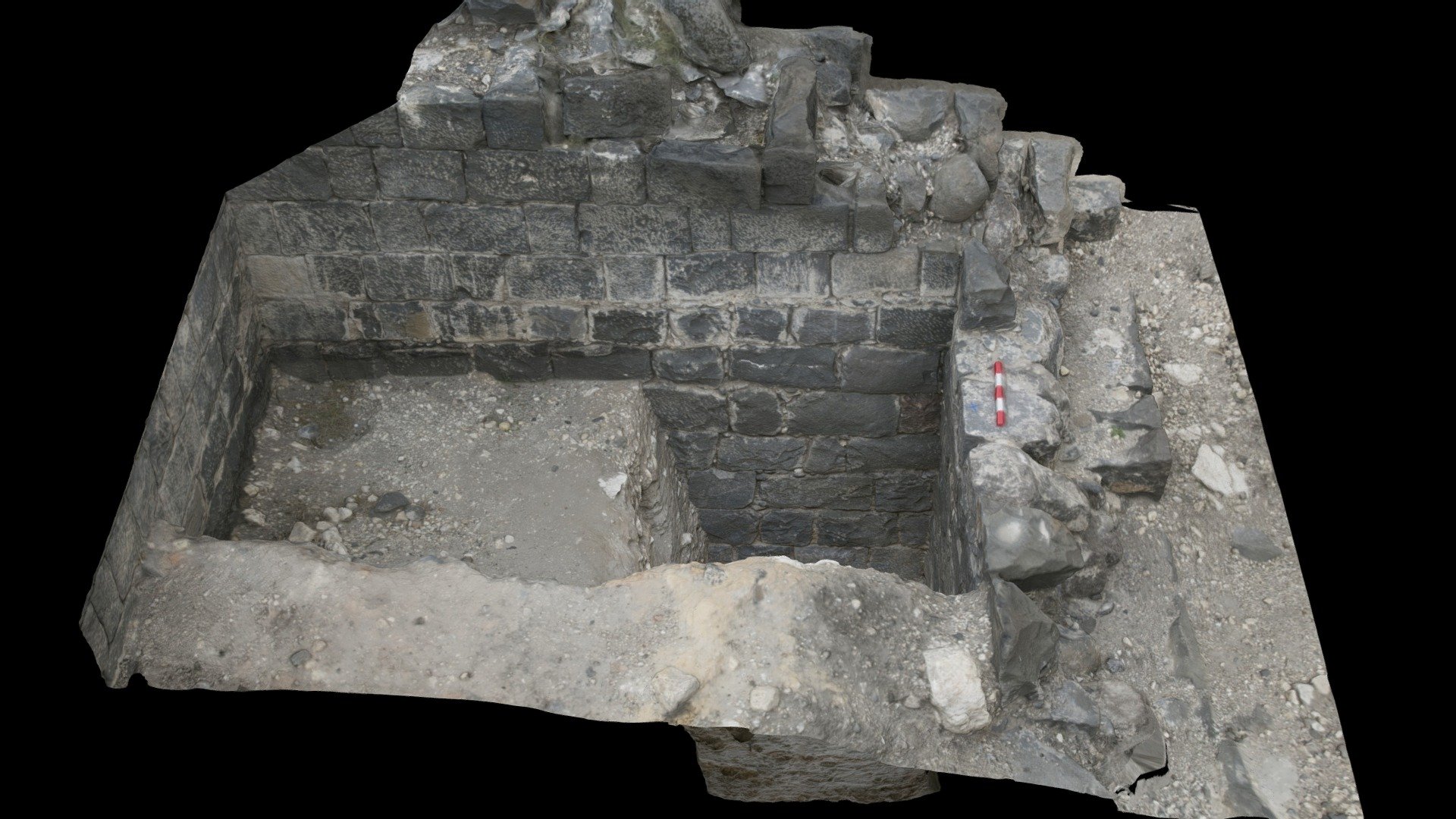 Propylaeum West Tower - 3D model by University of Haifa Photogrammetry ...