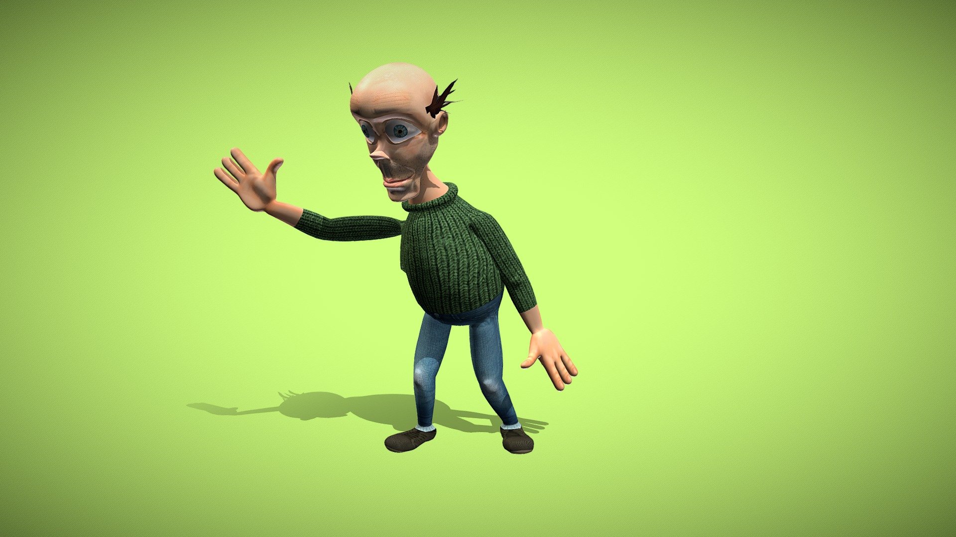 Goofy Guy Hip Hop Dance Animation - Buy Royalty Free 3D model by ...
