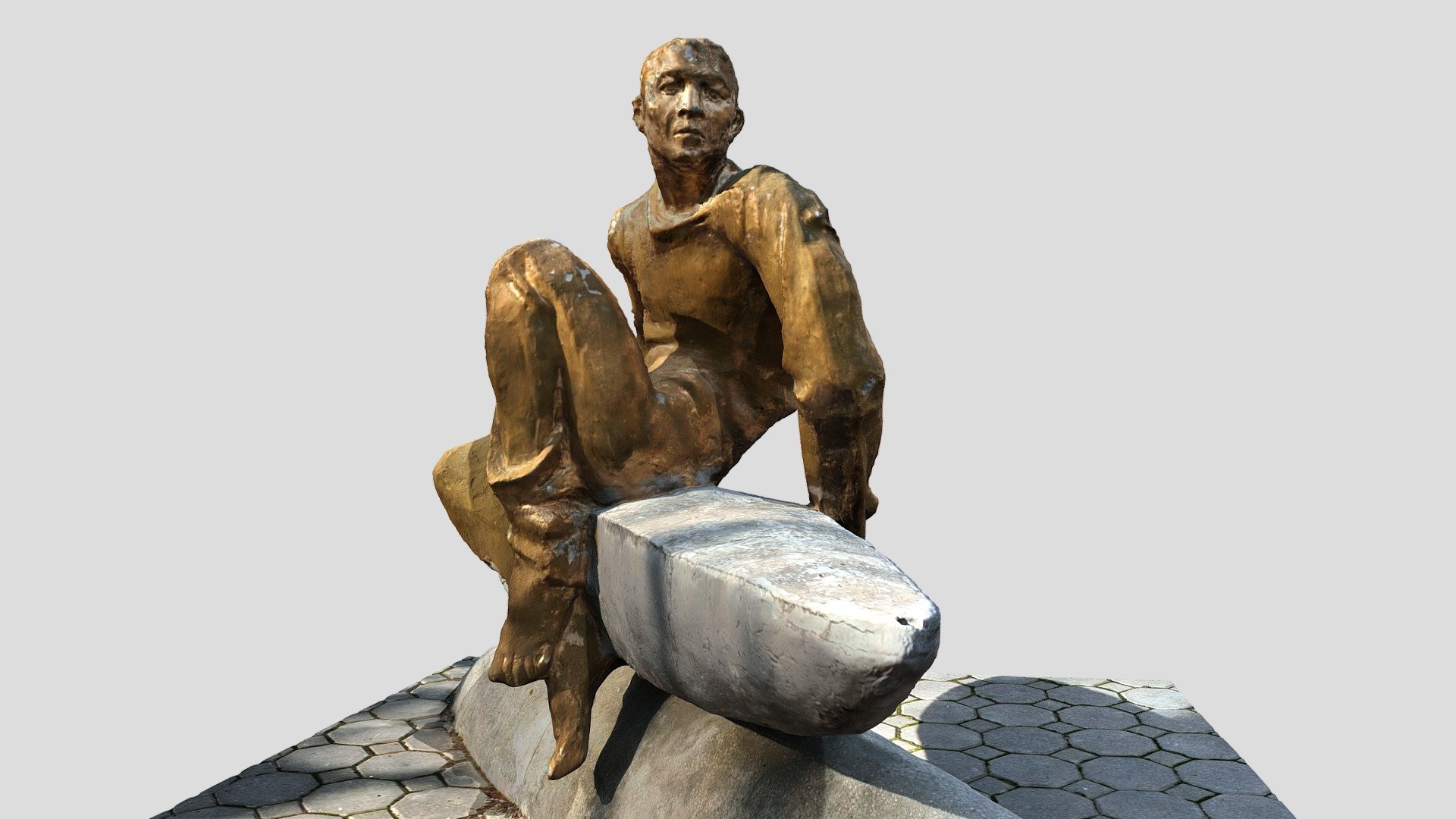 Sculpture of a man - Download Free 3D model by Yerbol Kopeyev (@yerbol ...