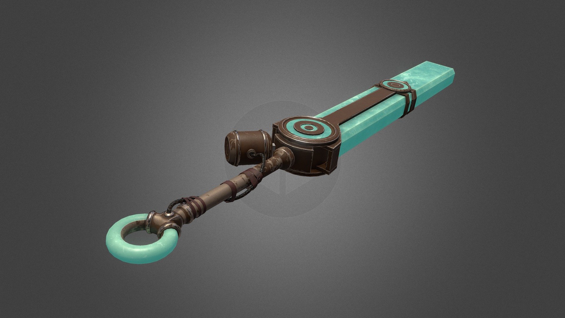 Ekko Sword Low Poly Game Ready - Download Free 3D model by polupan ...