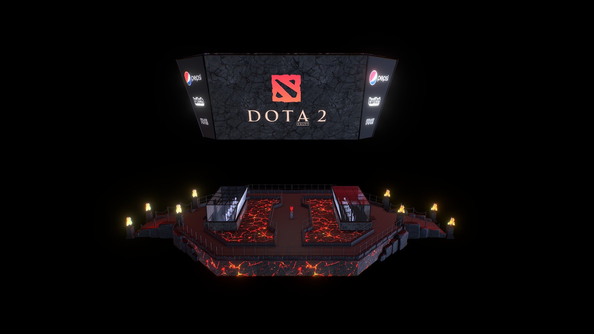 DOTA2-major-stage - 3D model by maksym.lyakhov.maxlama [3de8046 ...