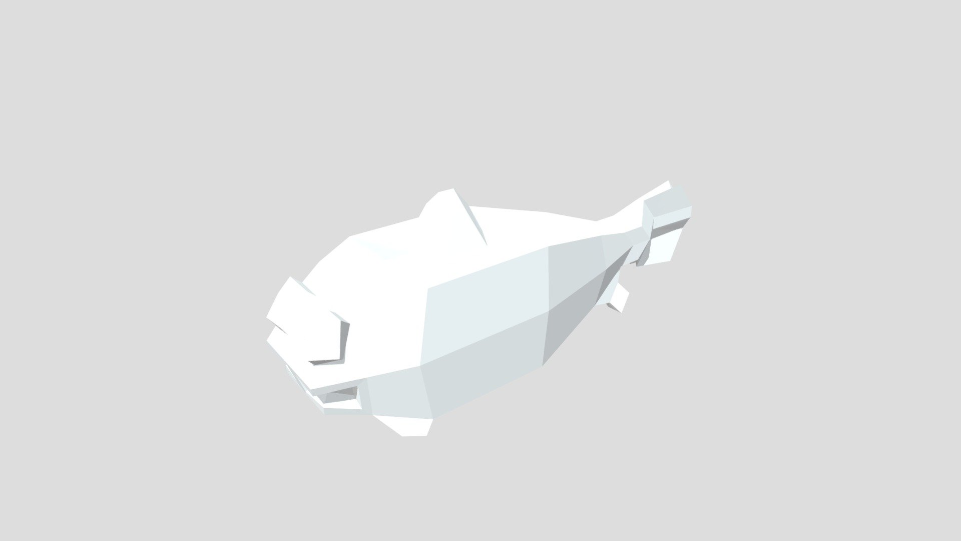 Fish - Download Free 3D model by derrick.yu1023 [3de8395] - Sketchfab