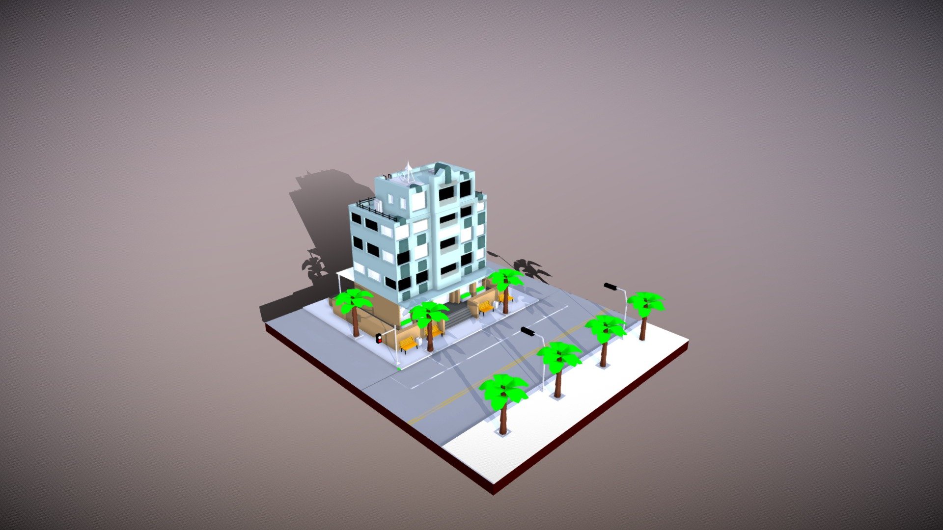 VICE CITY - 3D model by Abdullah Ramzan (@abdullah888) [3de9197 ...