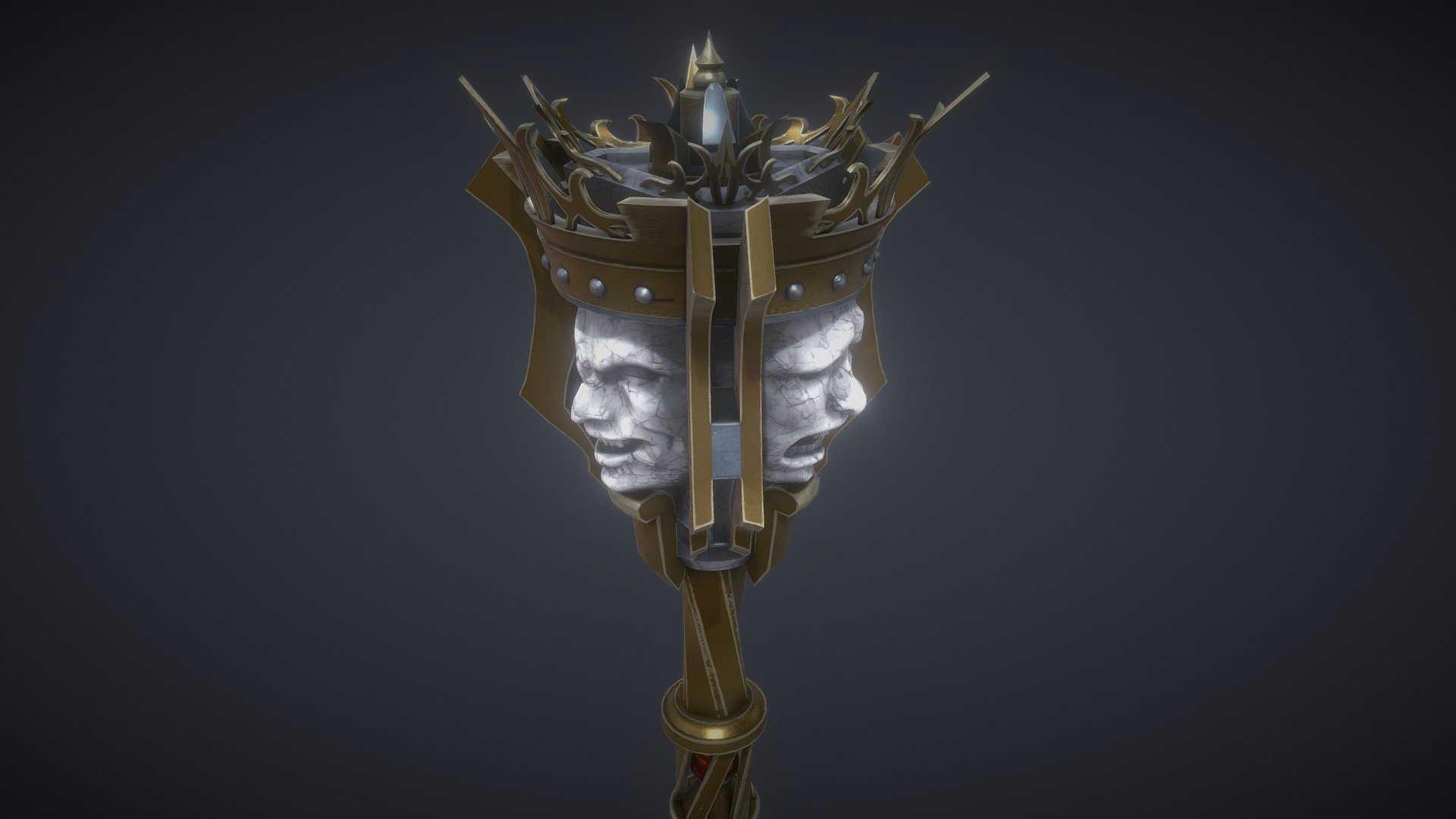 Mad Emperor's Scepter - 3D model by TLaCroix [3deb11c] - Sketchfab