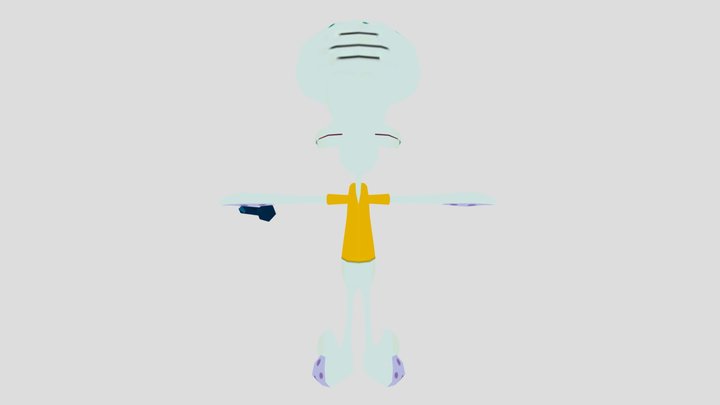 Squidward 3D models - Sketchfab