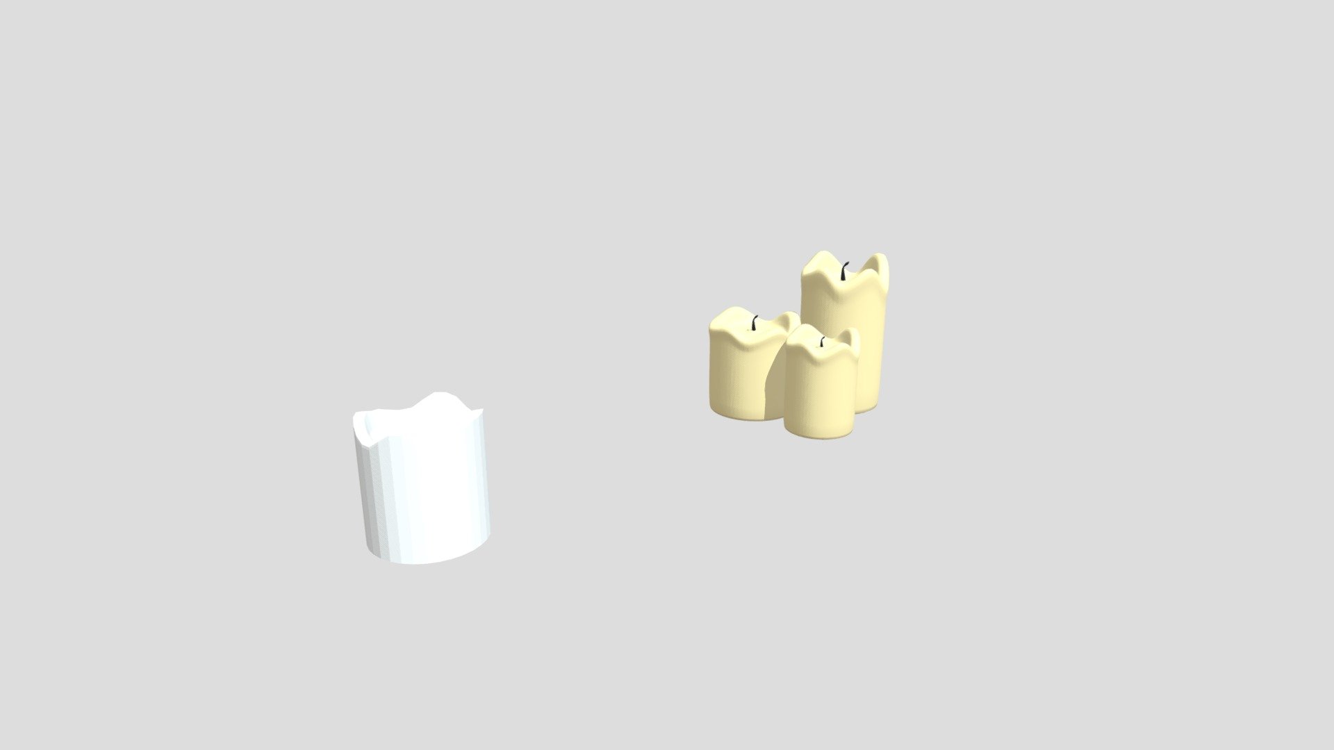 Candel - 3D model by B0N3ZII5522 [3dec10a] - Sketchfab