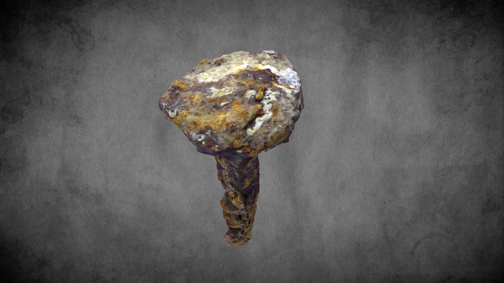 rusty roman nail - 3D model by Mario_Wallner [3dee278] - Sketchfab