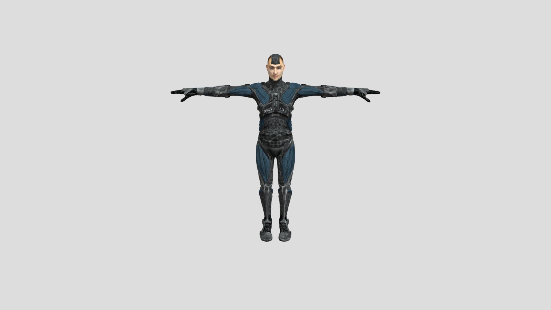Exo Gray - Download Free 3D model by caysa.admision [3dee6ef] - Sketchfab