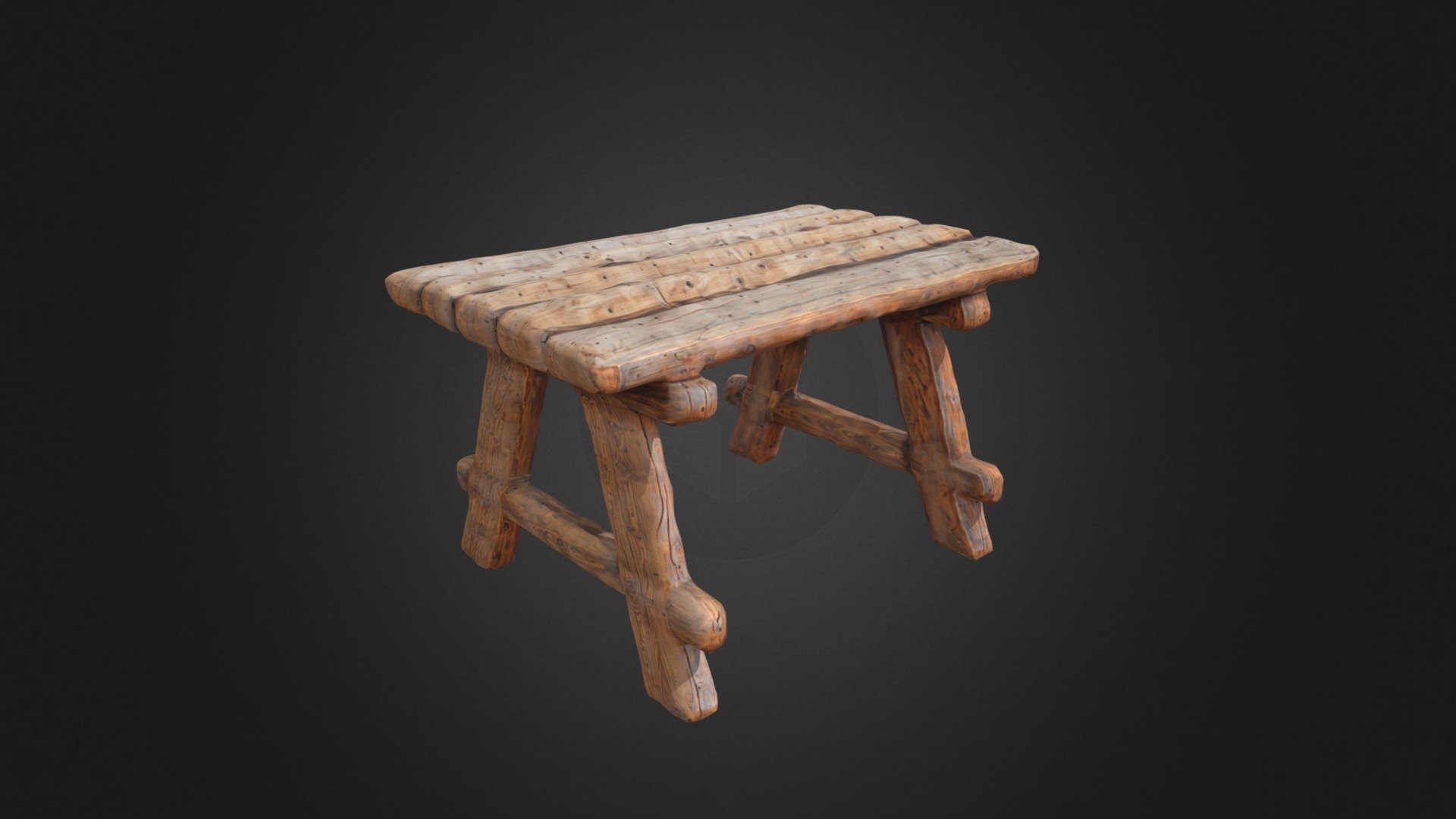 Viking table - 3D model by Douglastx7 [3dee8bb] - Sketchfab