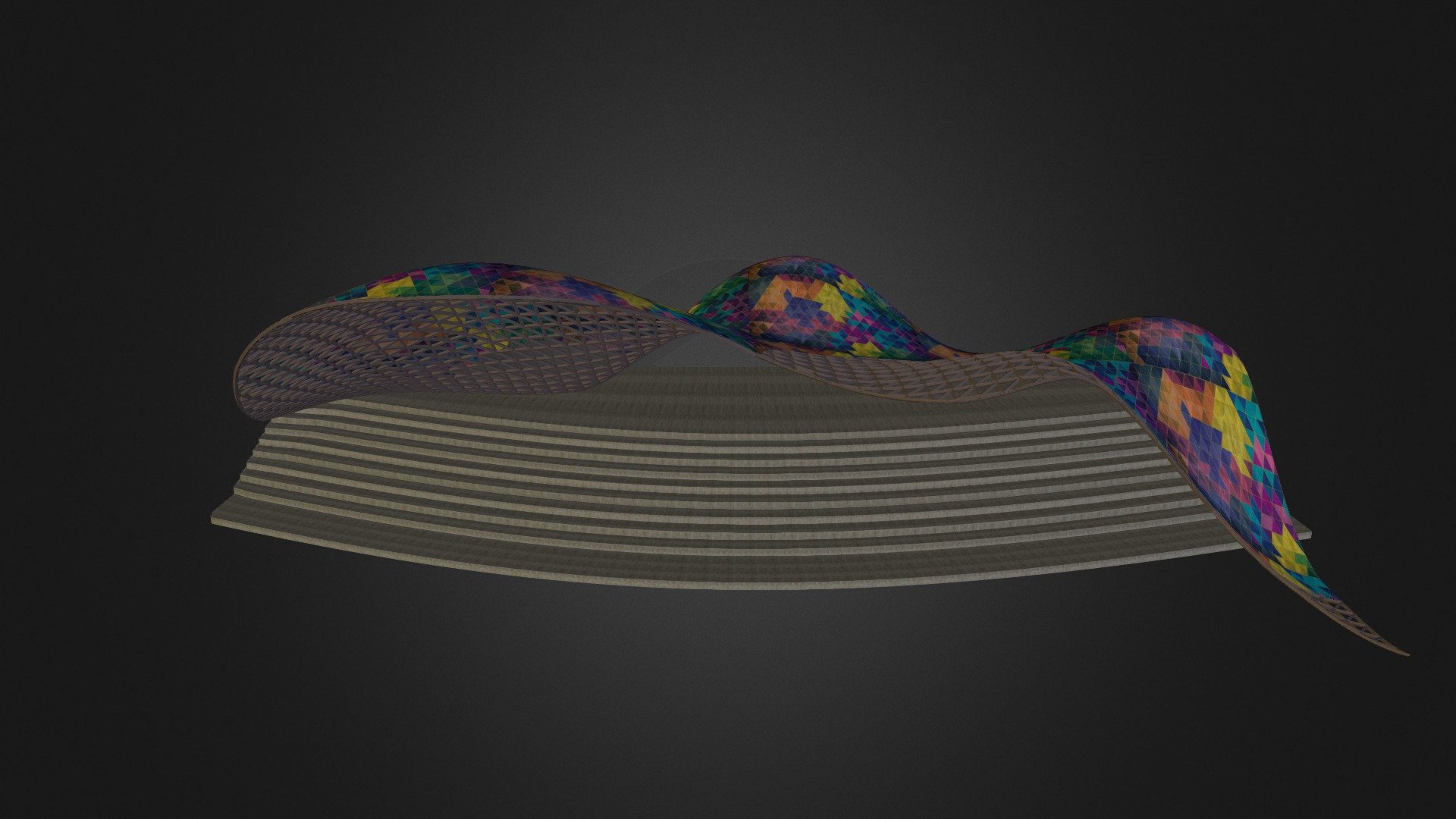 Wave_Pavilion - 3D model by Marpt (@marpt23) [3df0424] - Sketchfab