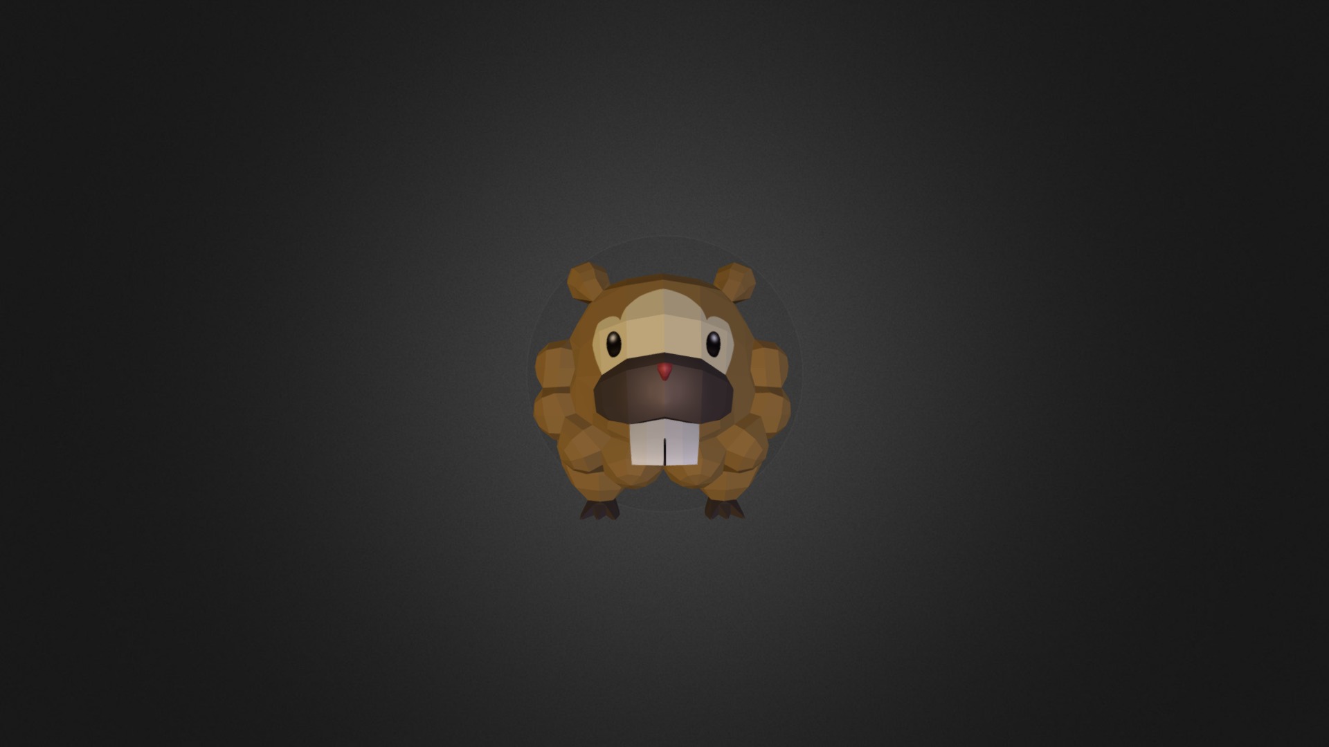 Bidoof (Pixelmon) - 3D model by Preston B (@prestonbb) [3df0db6 ...