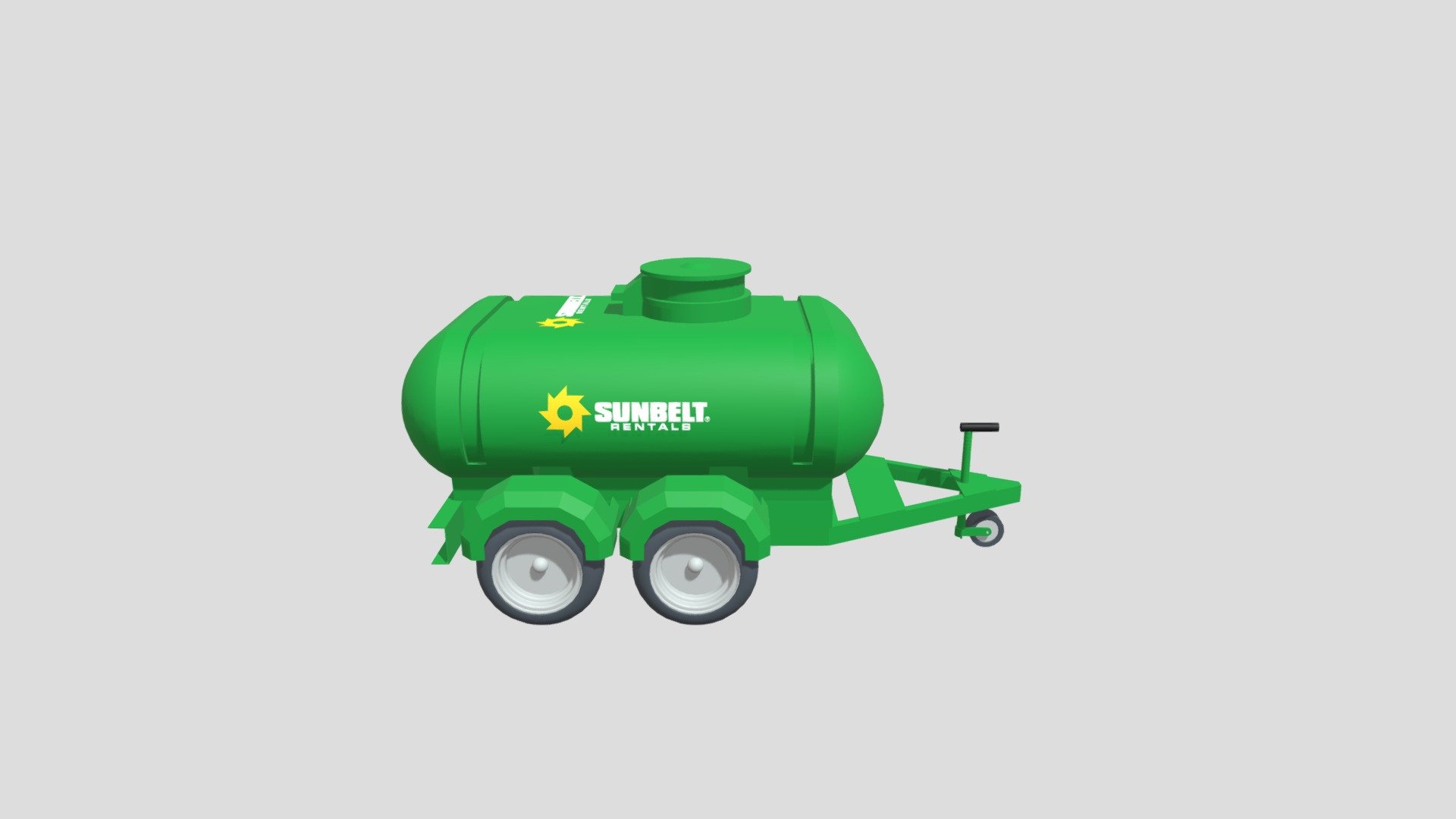 Sunbelt Rentals Highway Bowser 2000L Water - 3D model by bimstore ...
