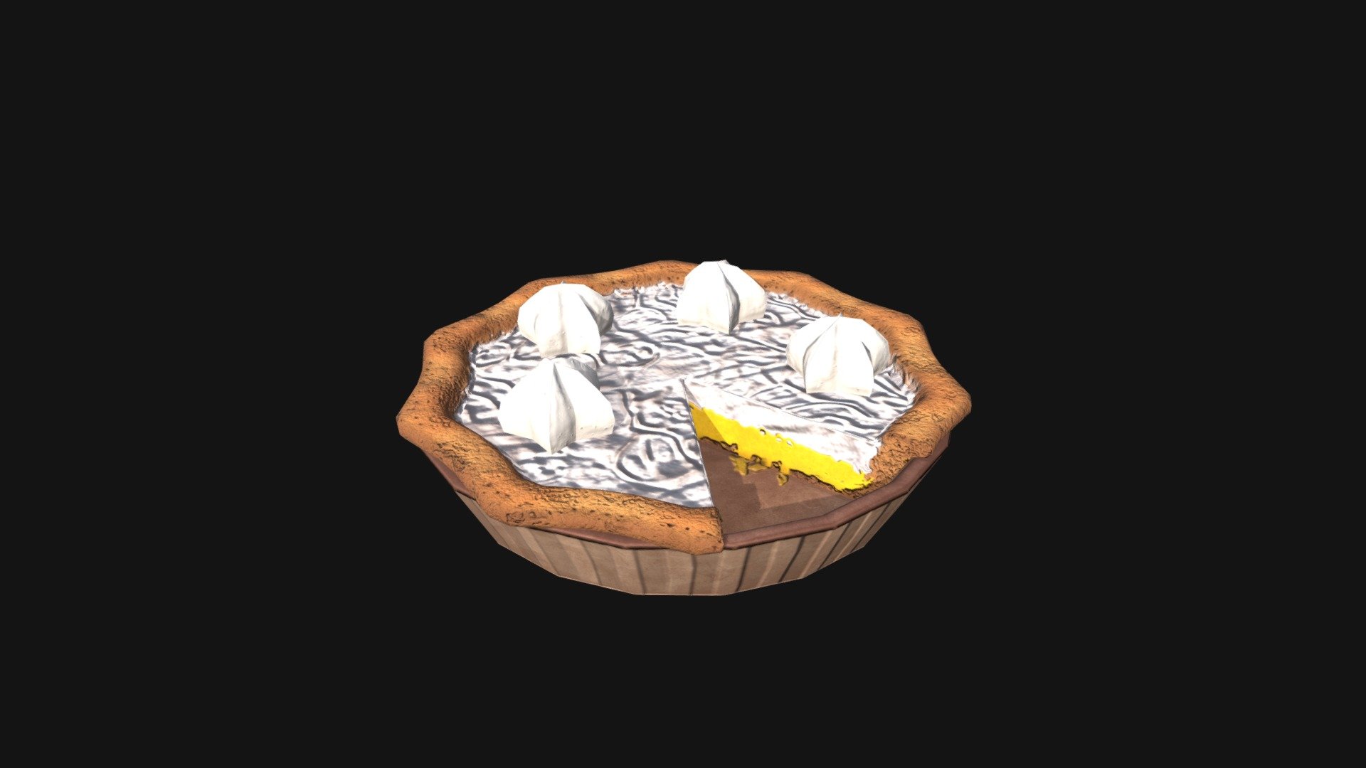 Lemon Pie - Buy Royalty Free 3D model by Clockwork Creations ...