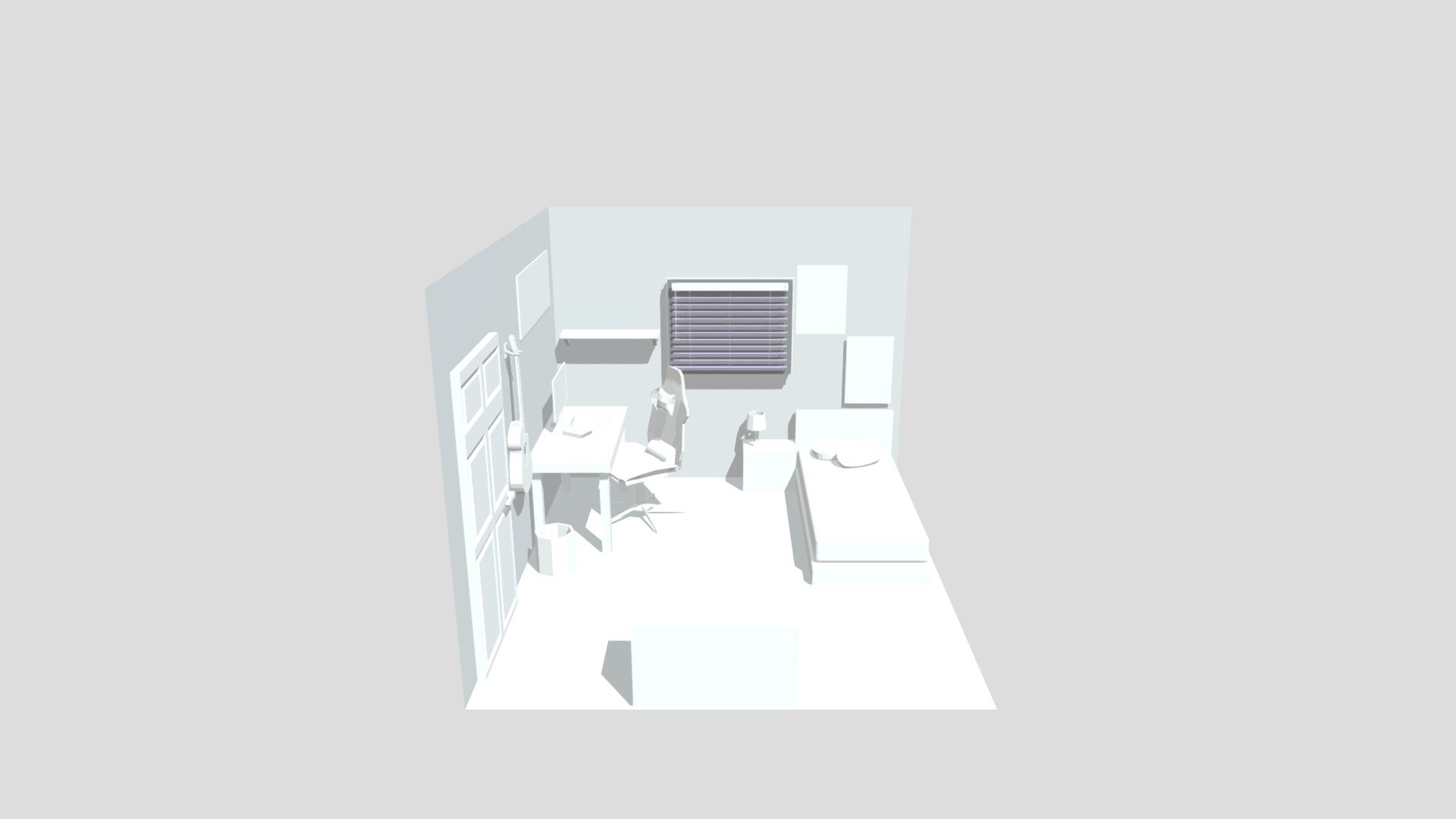 Low Poly Room - 3D model by AddKerluck [3df323b] - Sketchfab