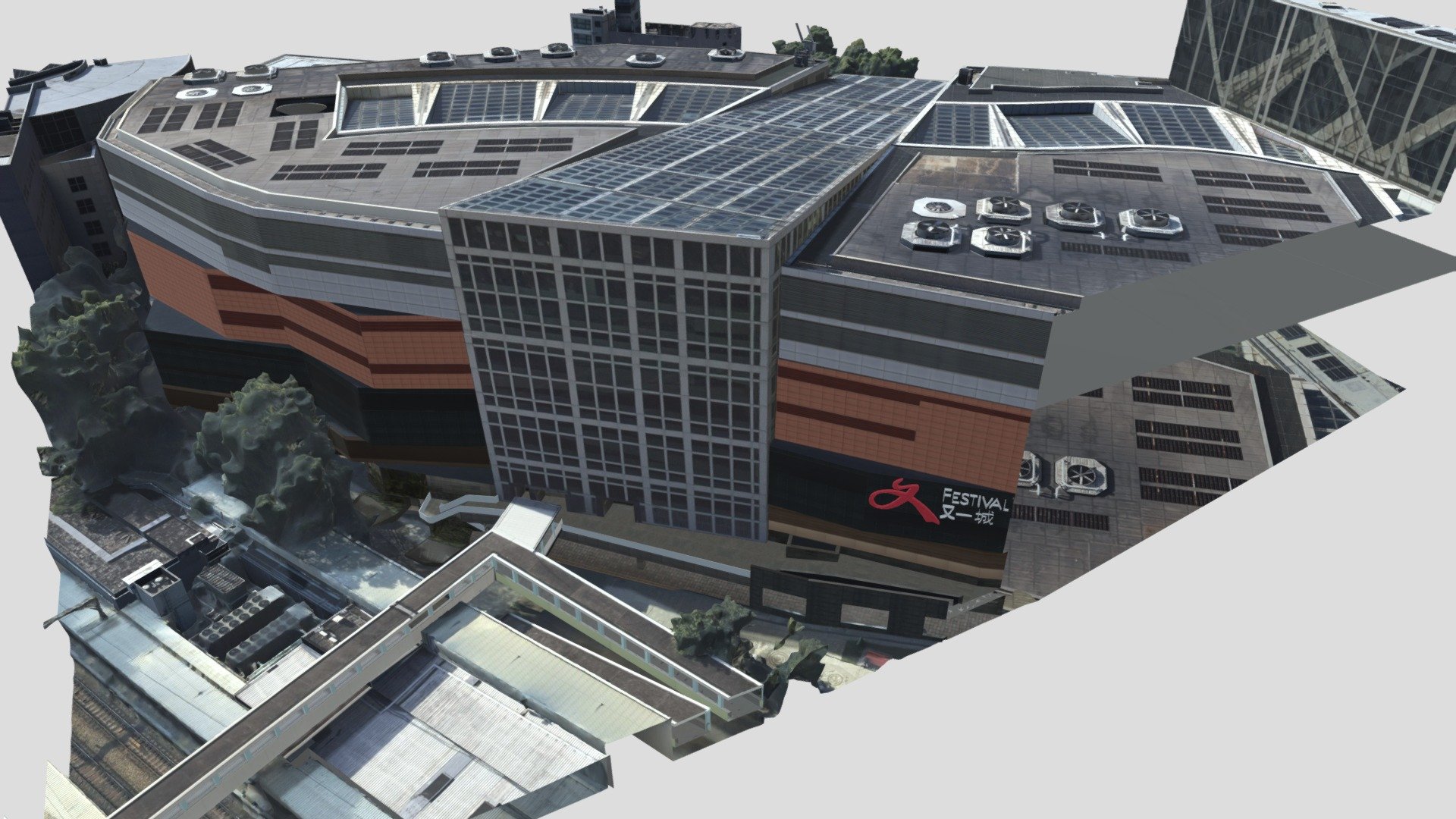 Festival Walk 11-NW-10C-6 Tile-based Hong Kong - Download Free 3D model ...