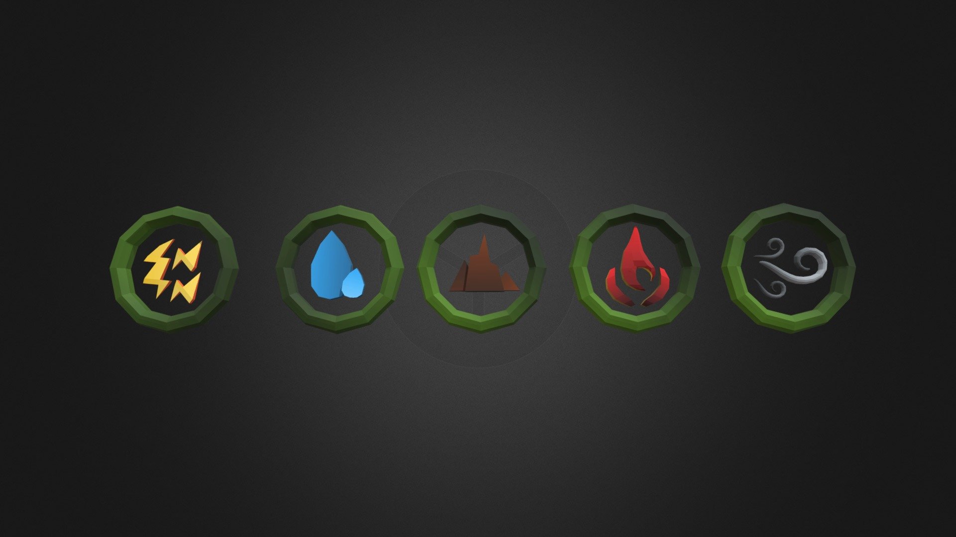 Power Ups Elements - 3D model by Higorrs2k [3df3b8e] - Sketchfab
