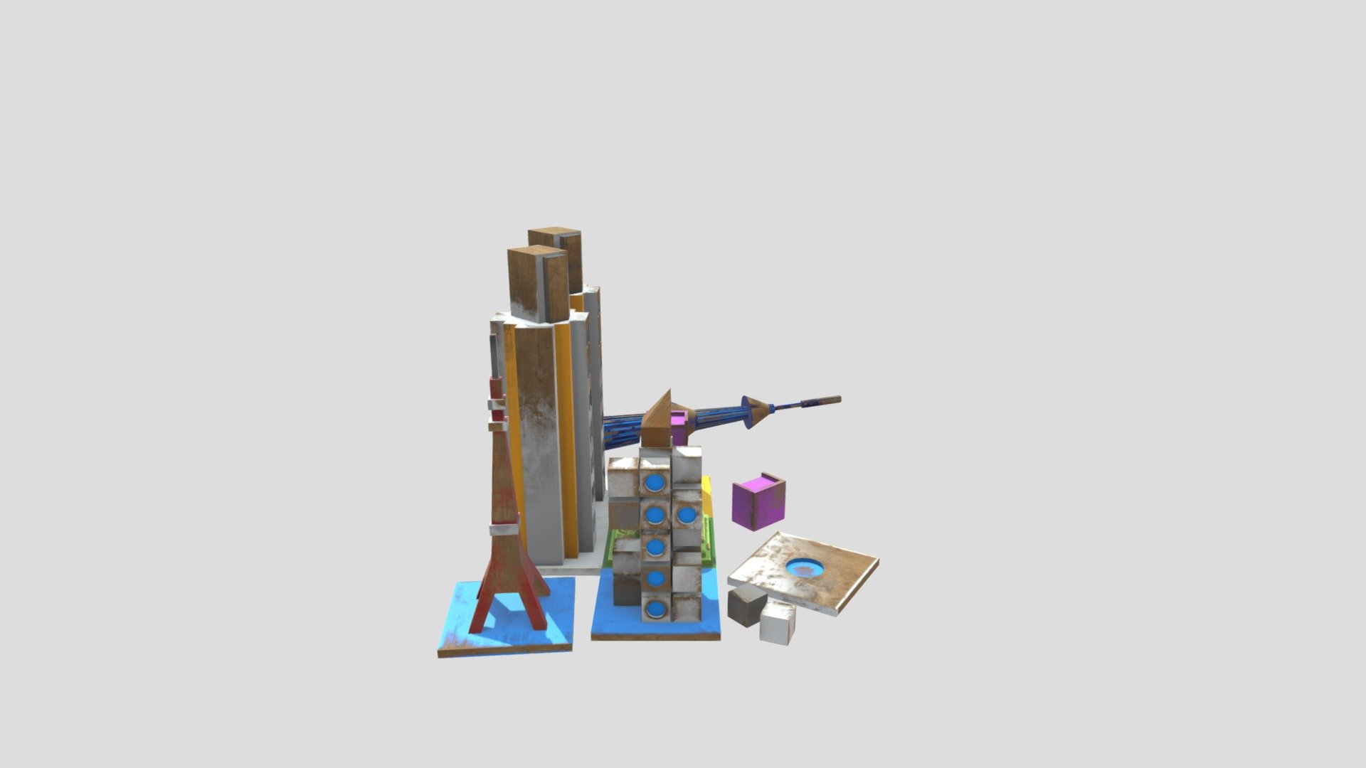 Mini Tokyo - 3D model by jazdapiktogramy [3df3e6e] - Sketchfab