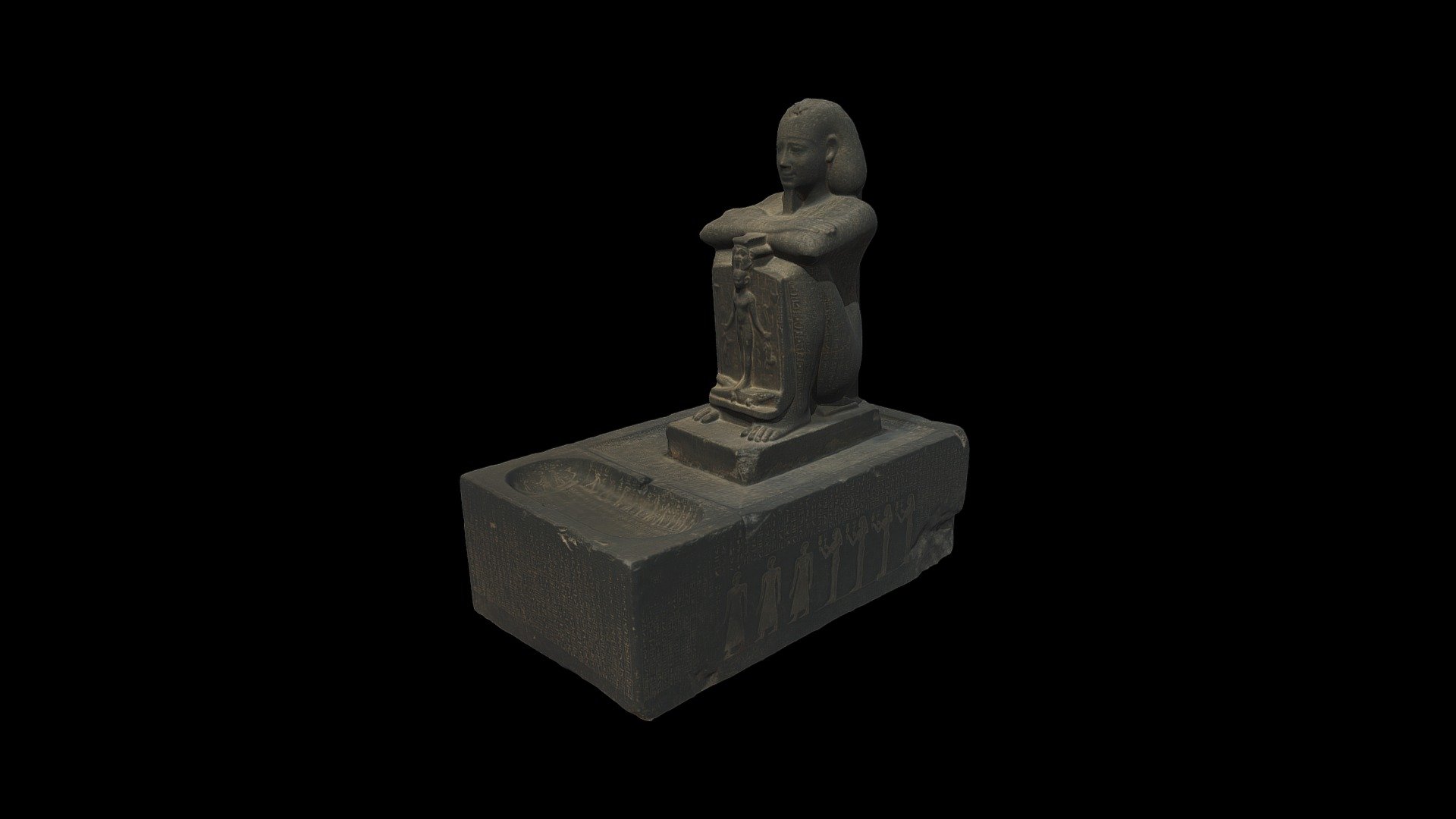 Priest Djedhor - 3D model by 3D Heritage (@3d-heritage) [3df42ab ...