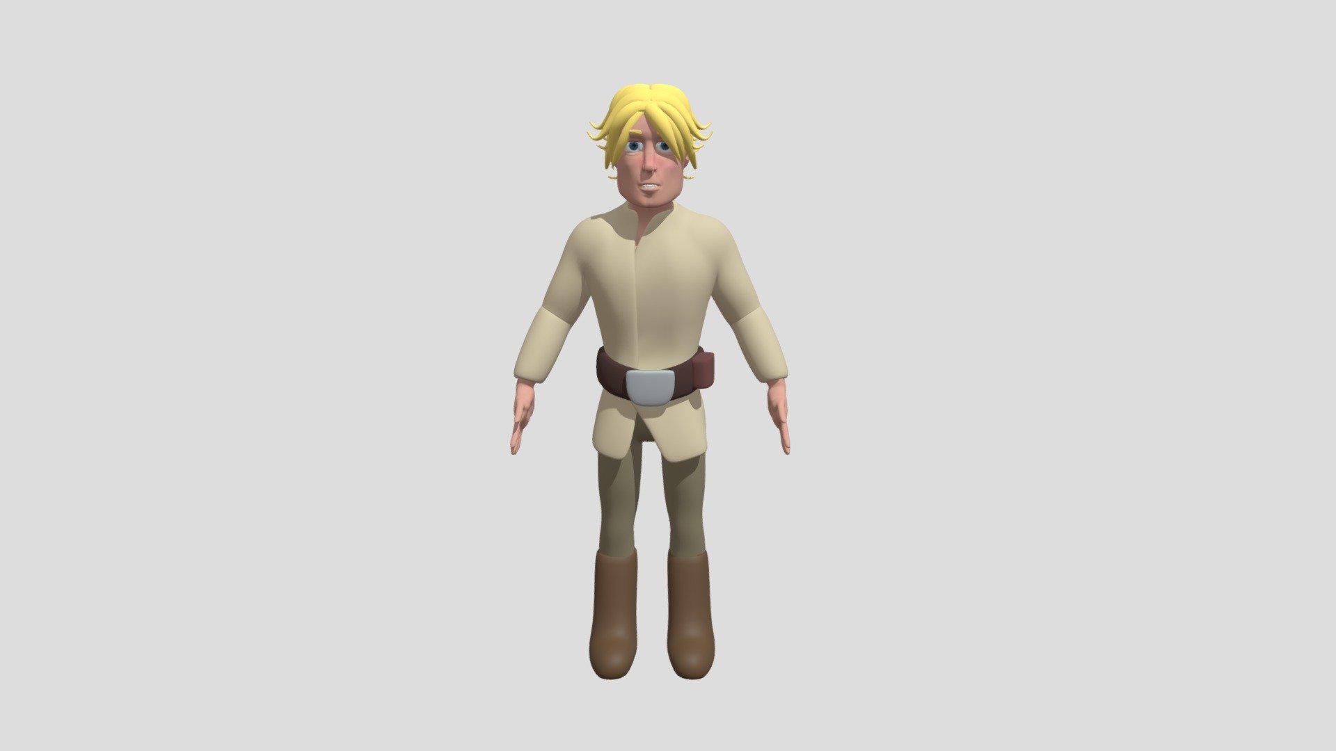 Luke - 3D model by Rodrigo Carvalho (@rcarvalh0) [3df4a06] - Sketchfab