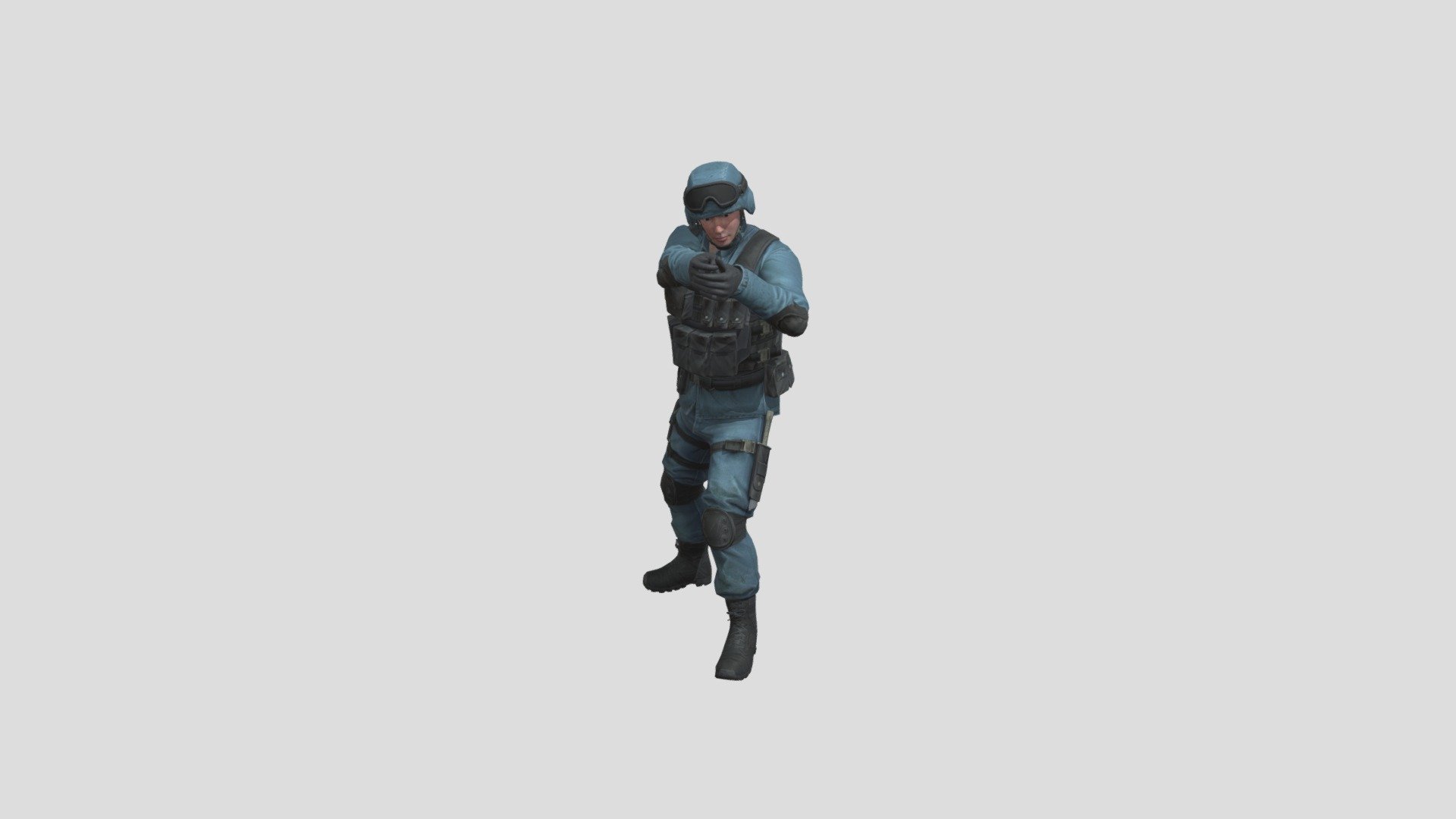 SWAT_ANIMATED - Download Free 3D model by inssa24 (@diediouissa24 ...