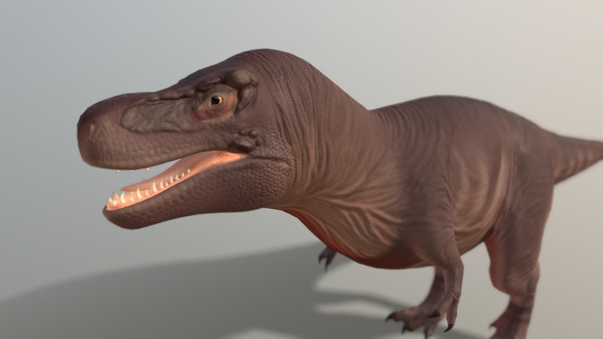 T-rex - 3D model by cafnir [3df7905] - Sketchfab