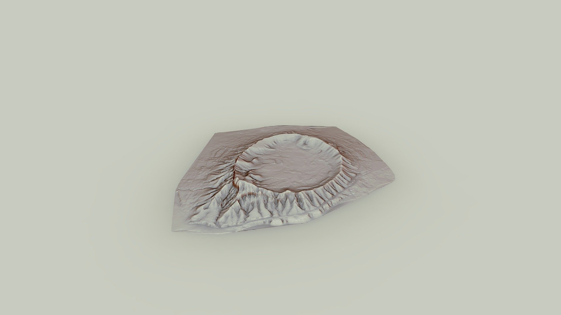Diamond Head Sample rev2 10m voxel - 3D model by T Schierenbeck ...