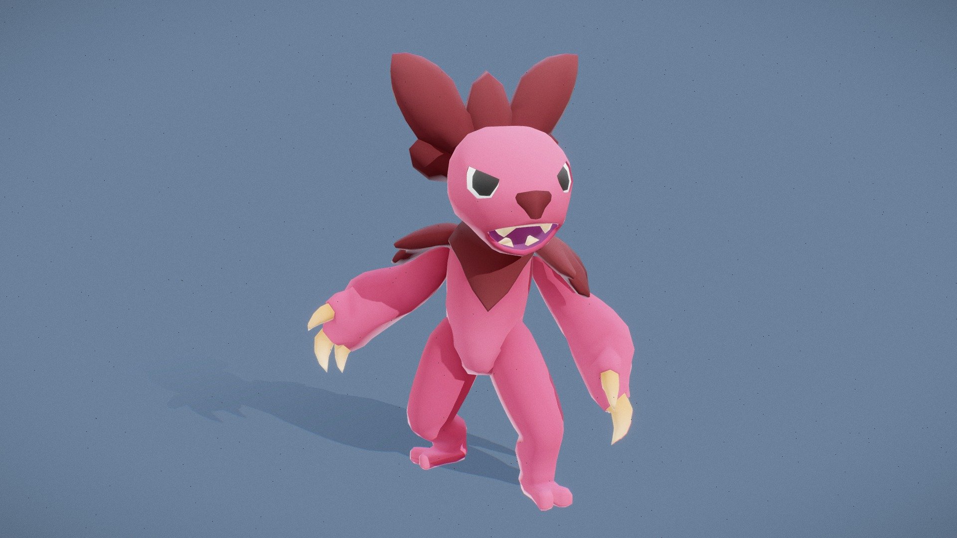 Cartoon Characters - Medium Marmot Warrior - Buy Royalty Free 3D model by notfun [3dfa779 ...