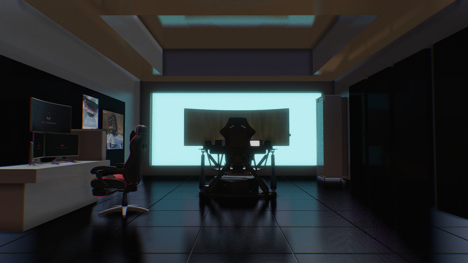 Esports room - Buy Royalty Free 3D model by okotaru (@loaferspore ...
