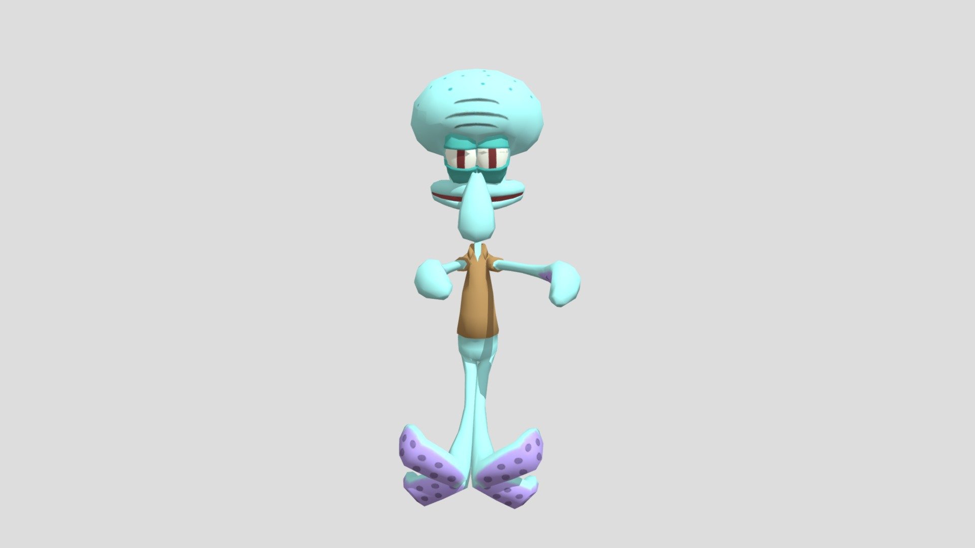Squidward - Download Free 3D model by patrick.ambrose2840 [3dfc77d ...