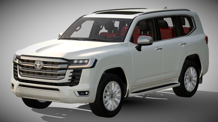 Toyota-land-cruiser 3D models - Sketchfab