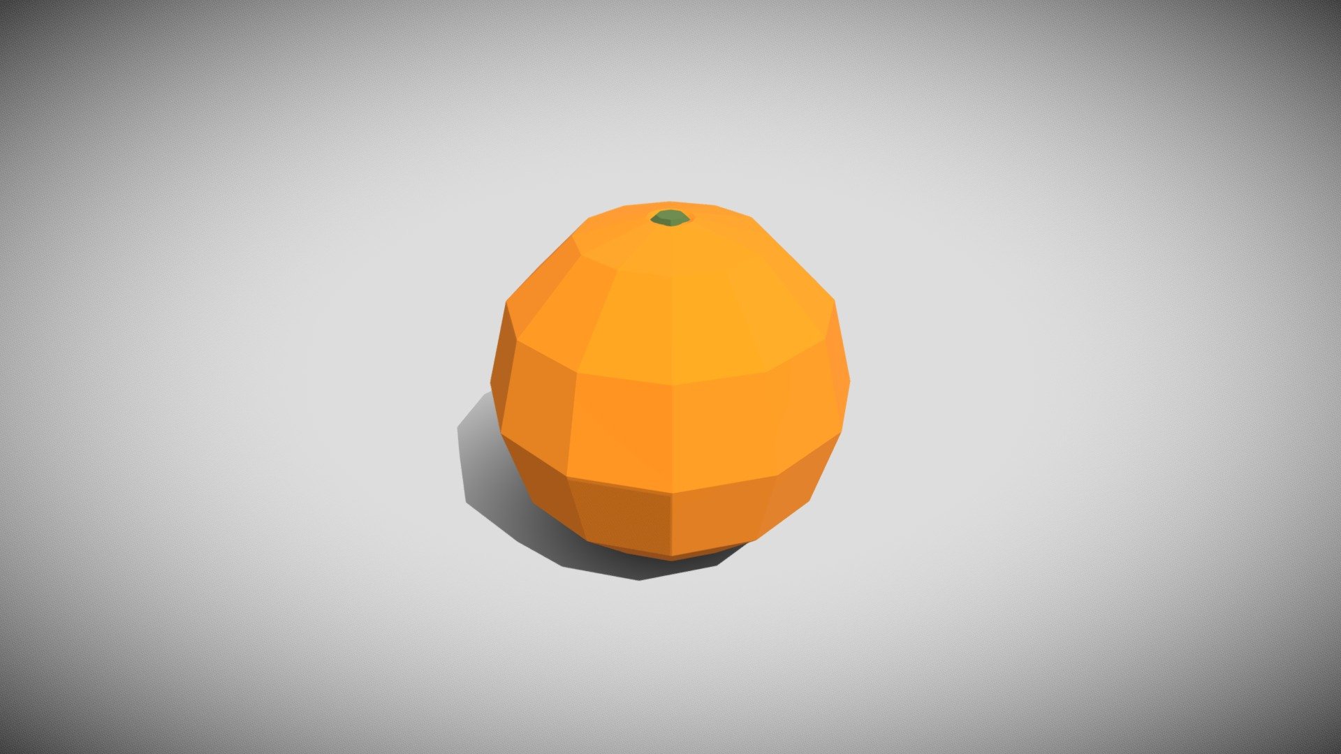 Low Poly Orange - Buy Royalty Free 3D model by AssetSource [3dfd216 ...