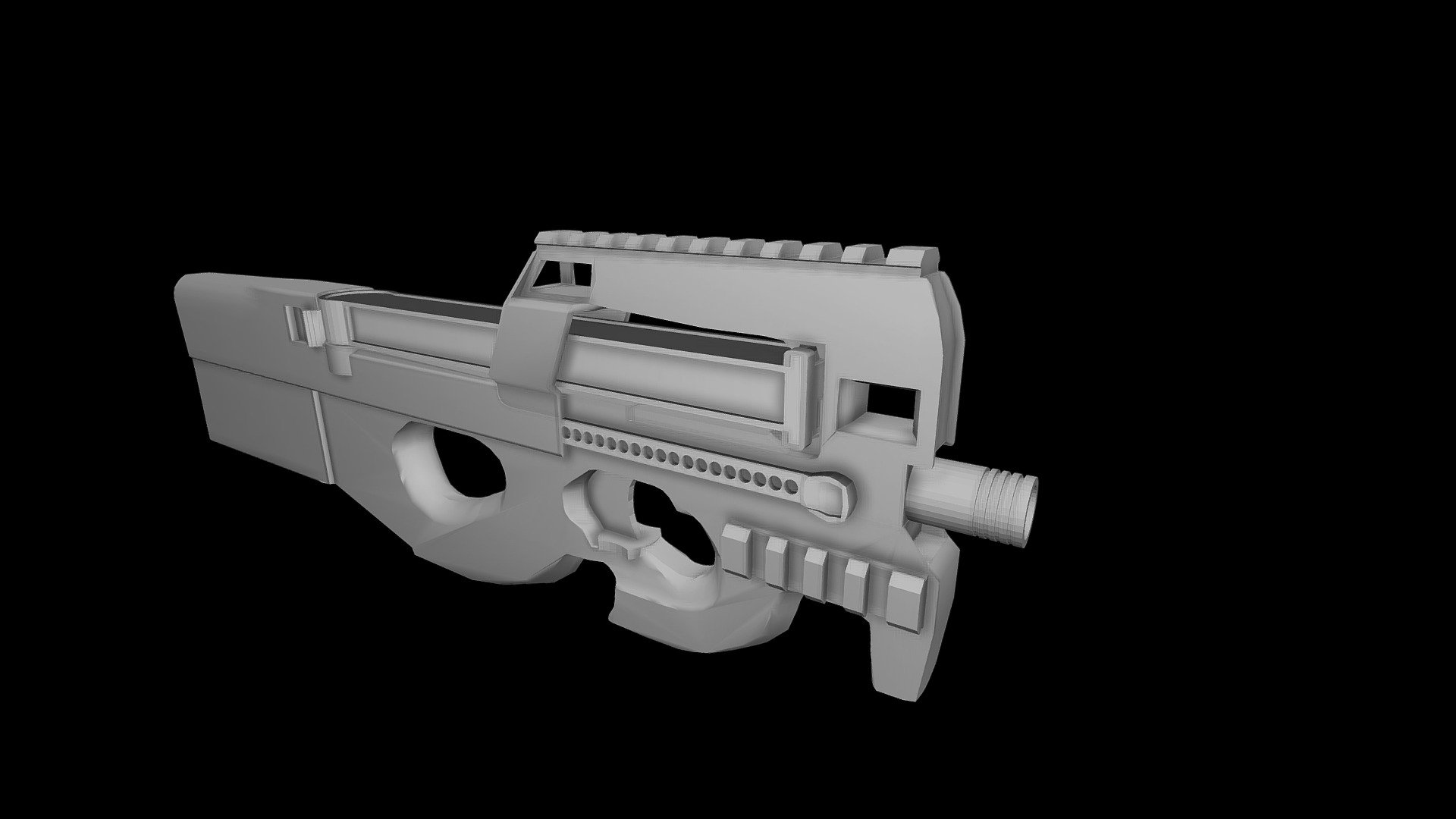 P90 - 3D model by EXTREM101 [3dfdb93] - Sketchfab