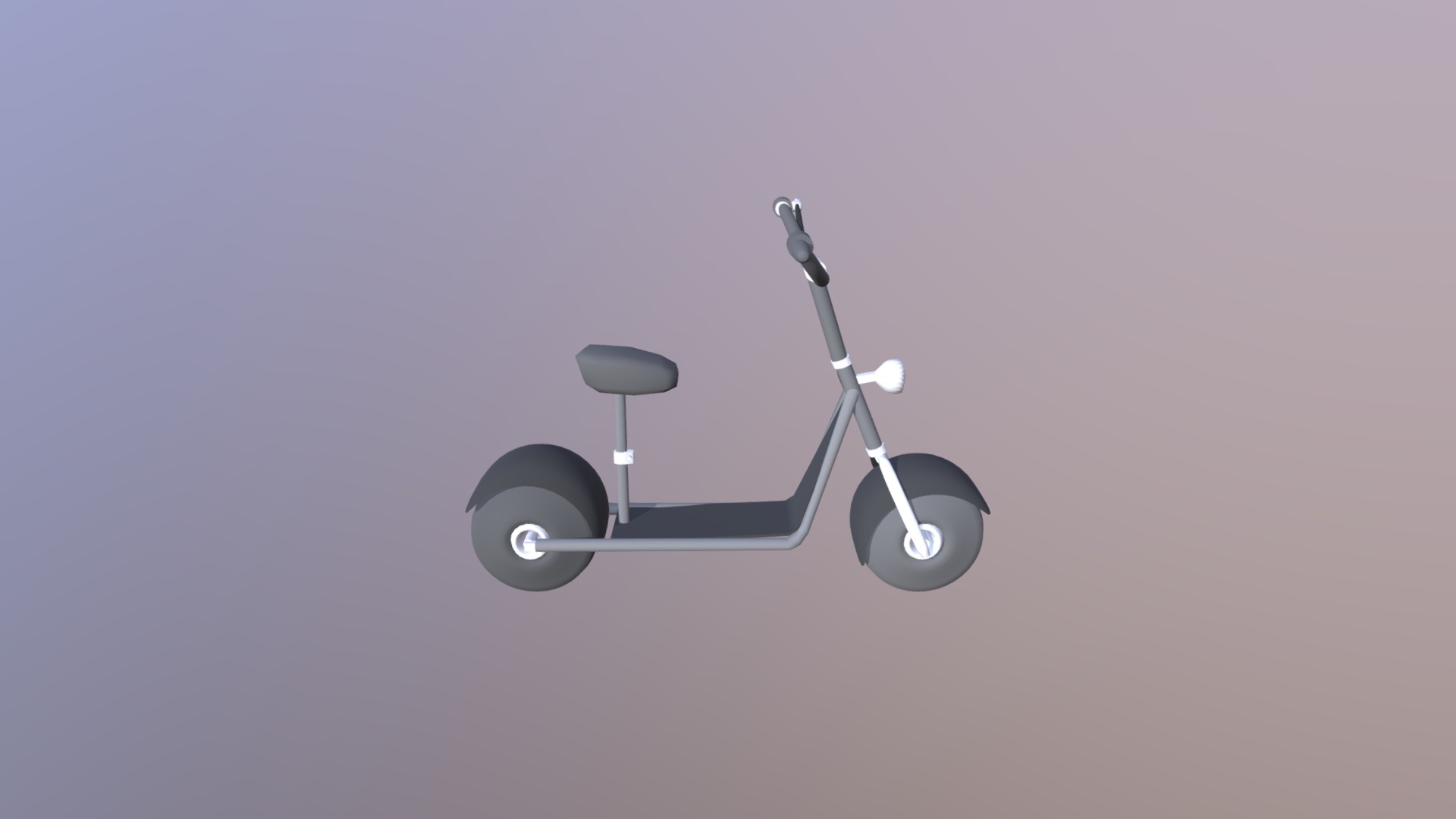 Scooter - 3D model by Miga [3dfdfdb] - Sketchfab