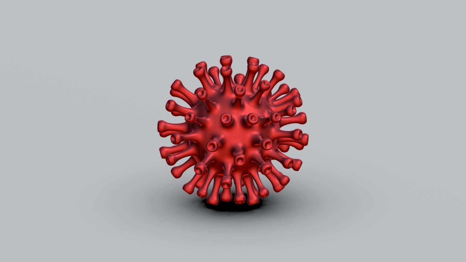 Coronavirus 3d model - 3D model by OMER J GRAPHICS (@OMERJtutorial ...