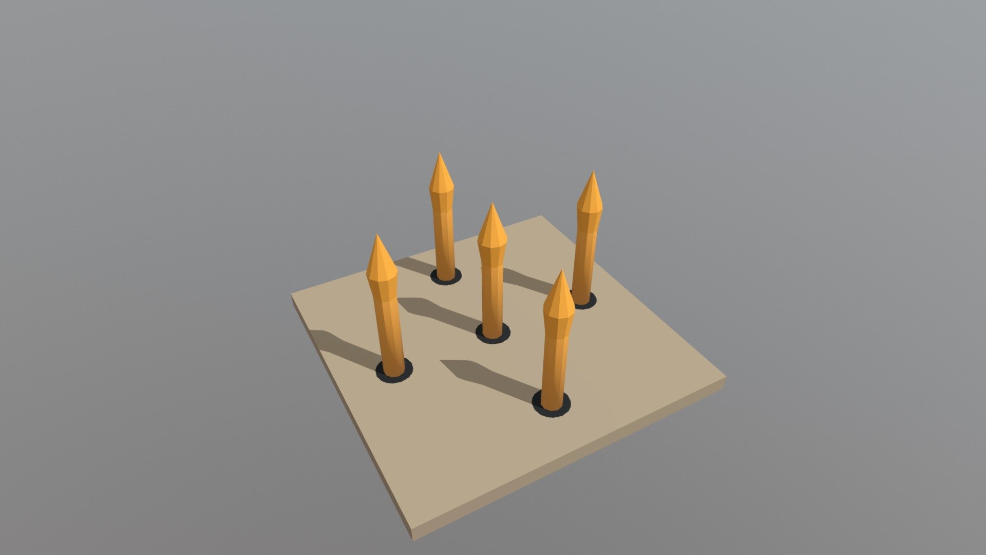 Spikes - 3D model by suprime (@suprime12) [3dfe578] - Sketchfab