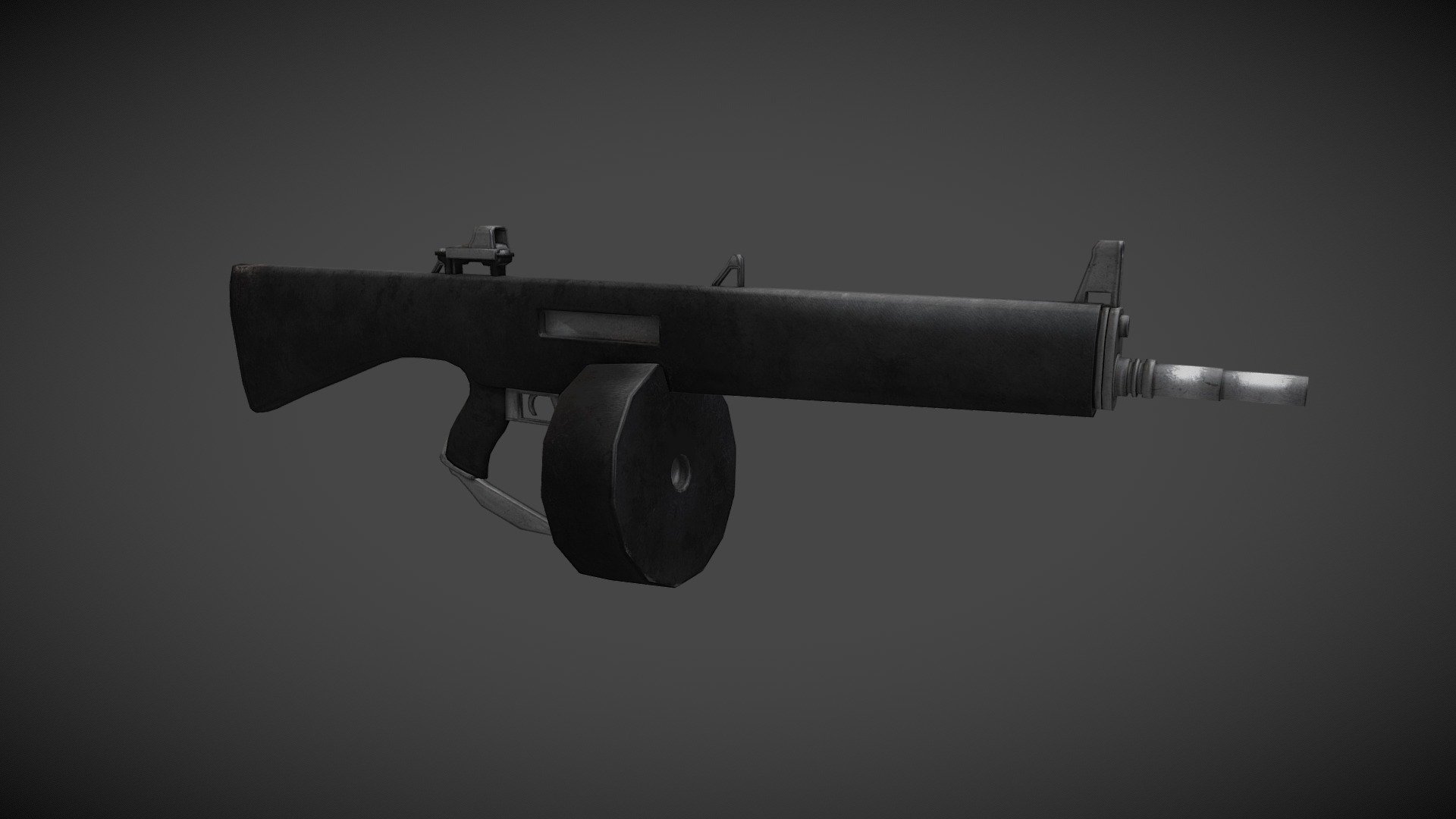 WEAPON AA12 NORMAL - 3D model by Agnieszka Talik (@agatalik) [3dfe815 ...