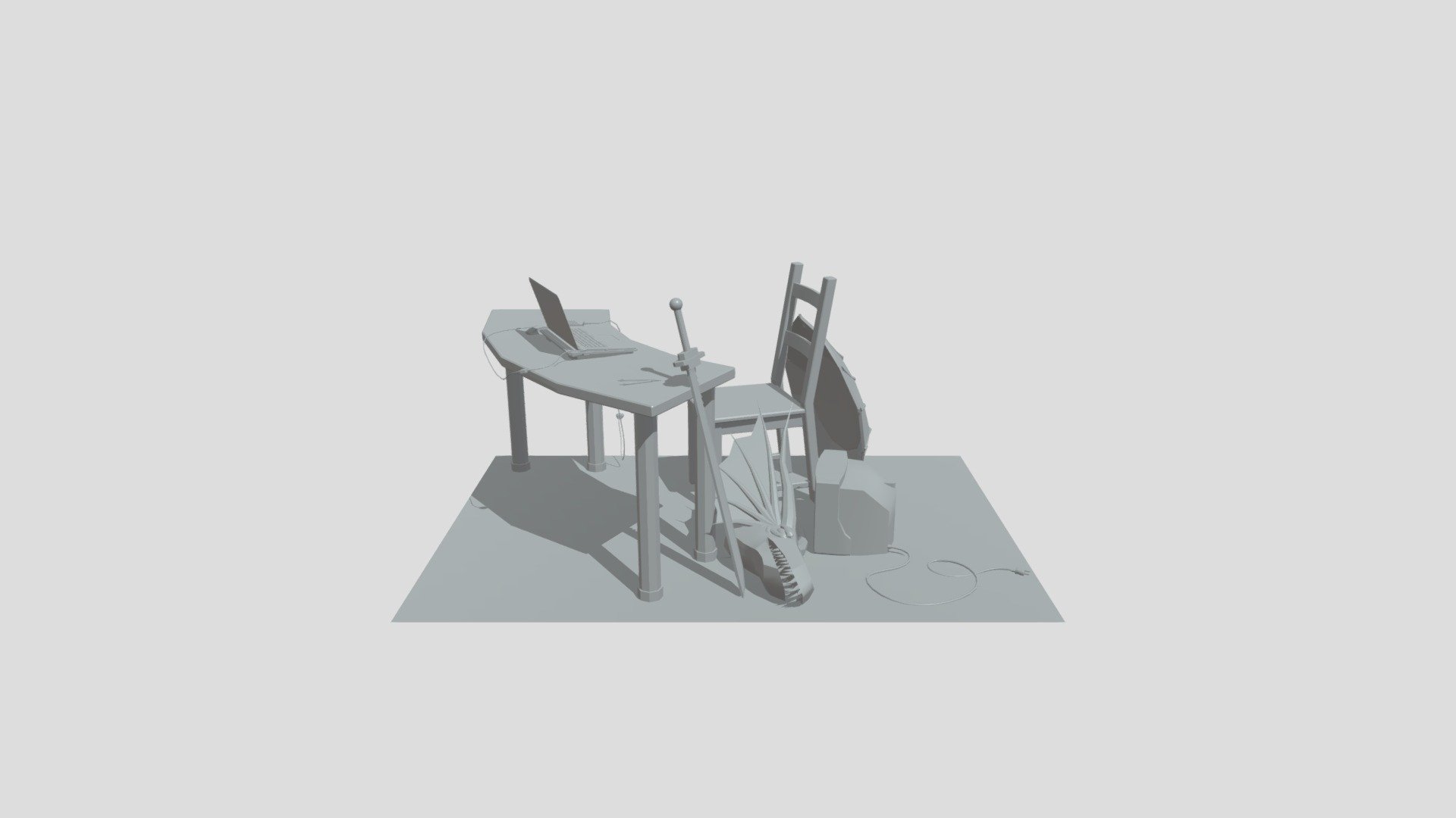 XYZ 1week - Download Free 3D model by nestrons [3dfeac4] - Sketchfab