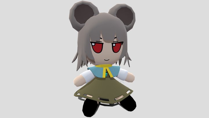 Nazrin 3D models - Sketchfab