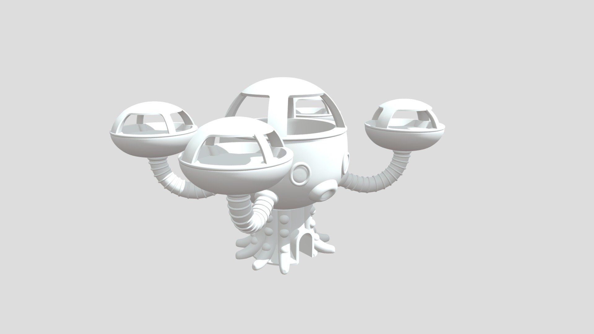 octopod - Download Free 3D model by Jovanni Chanbot (@jovannichan2012 ...
