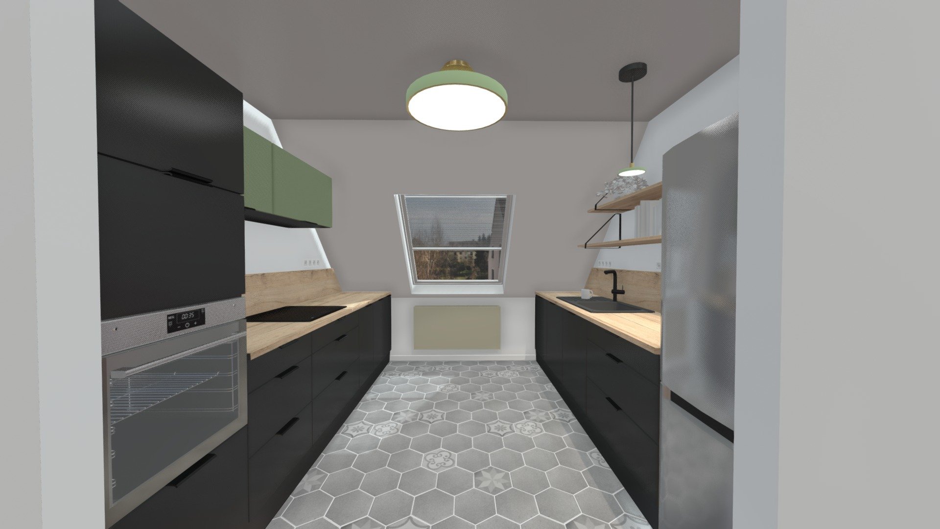 kitchen project - 3D model by Olivier (@sudermann) [3e01181] - Sketchfab