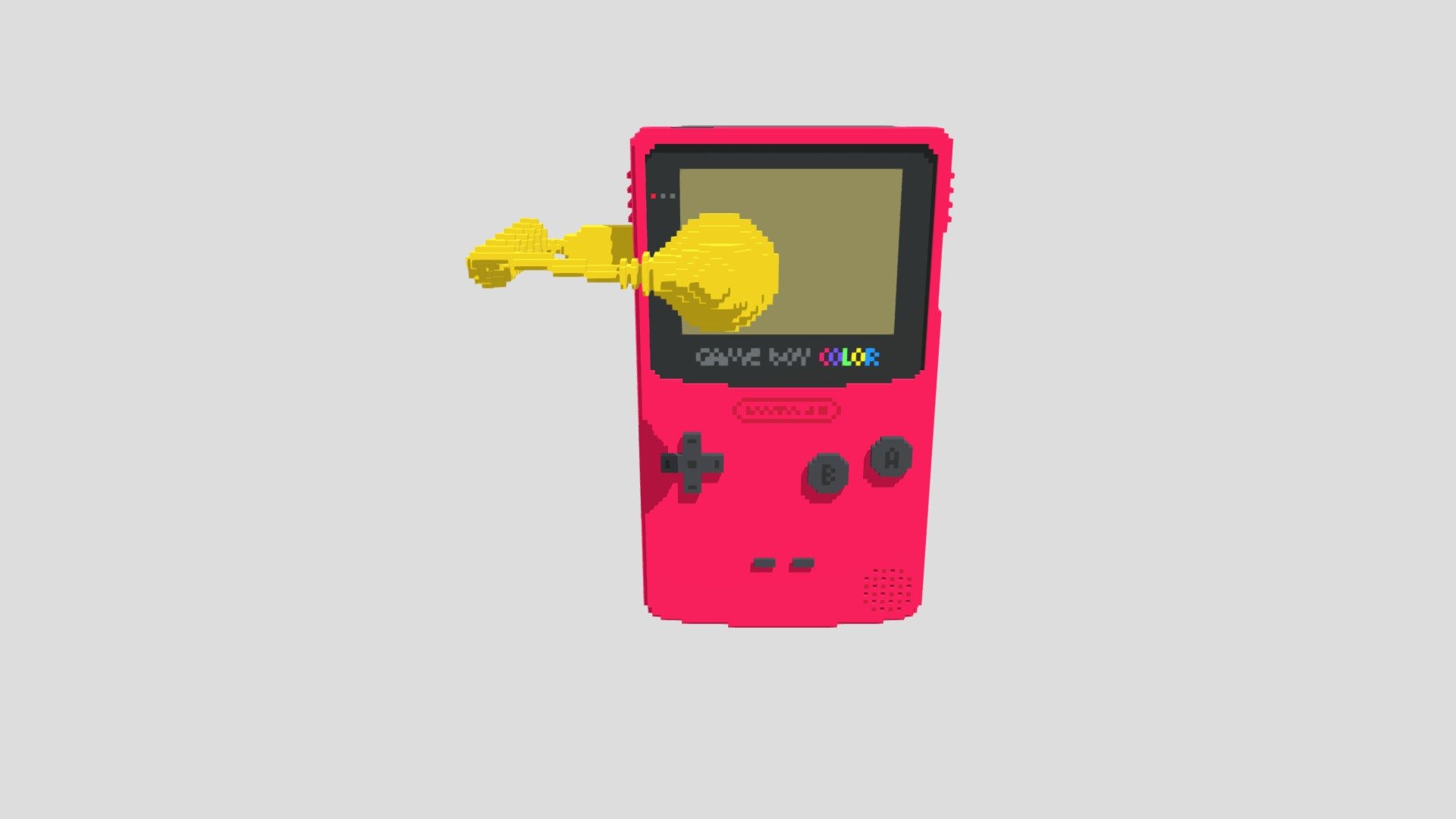 Nintendo Gameboy Color - 3D model by pokebudy29 [3e014eb] - Sketchfab
