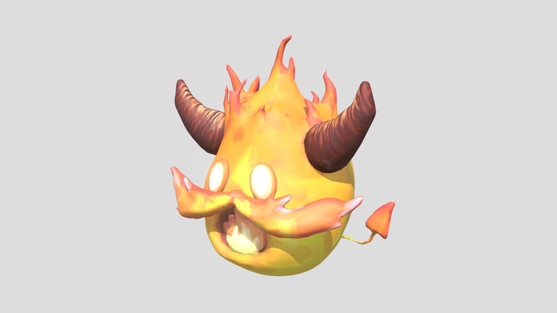 Fire_Pet - 3D model by Runteratroll (@elsodeu5) [3e0196a] - Sketchfab