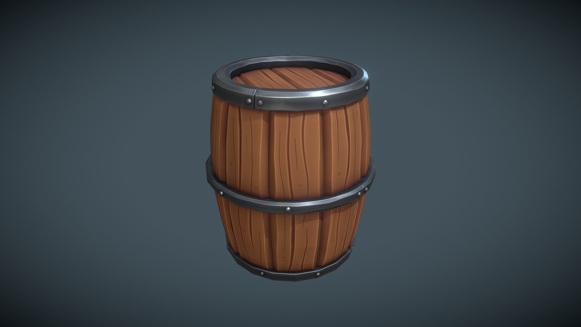 Stylized Barrel - Buy Royalty Free 3D model by MatCrea3D [3e01eef ...