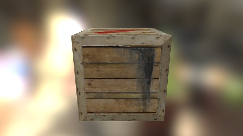 Crate - 3D model by tr3shawn [3e02bf6] - Sketchfab