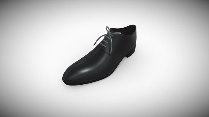 Leather-shoes 3D models - Sketchfab