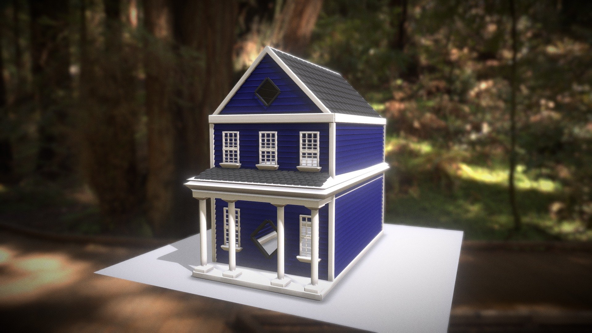 BirdHouse - 3D model by dfallon2002 [3e065cd] - Sketchfab