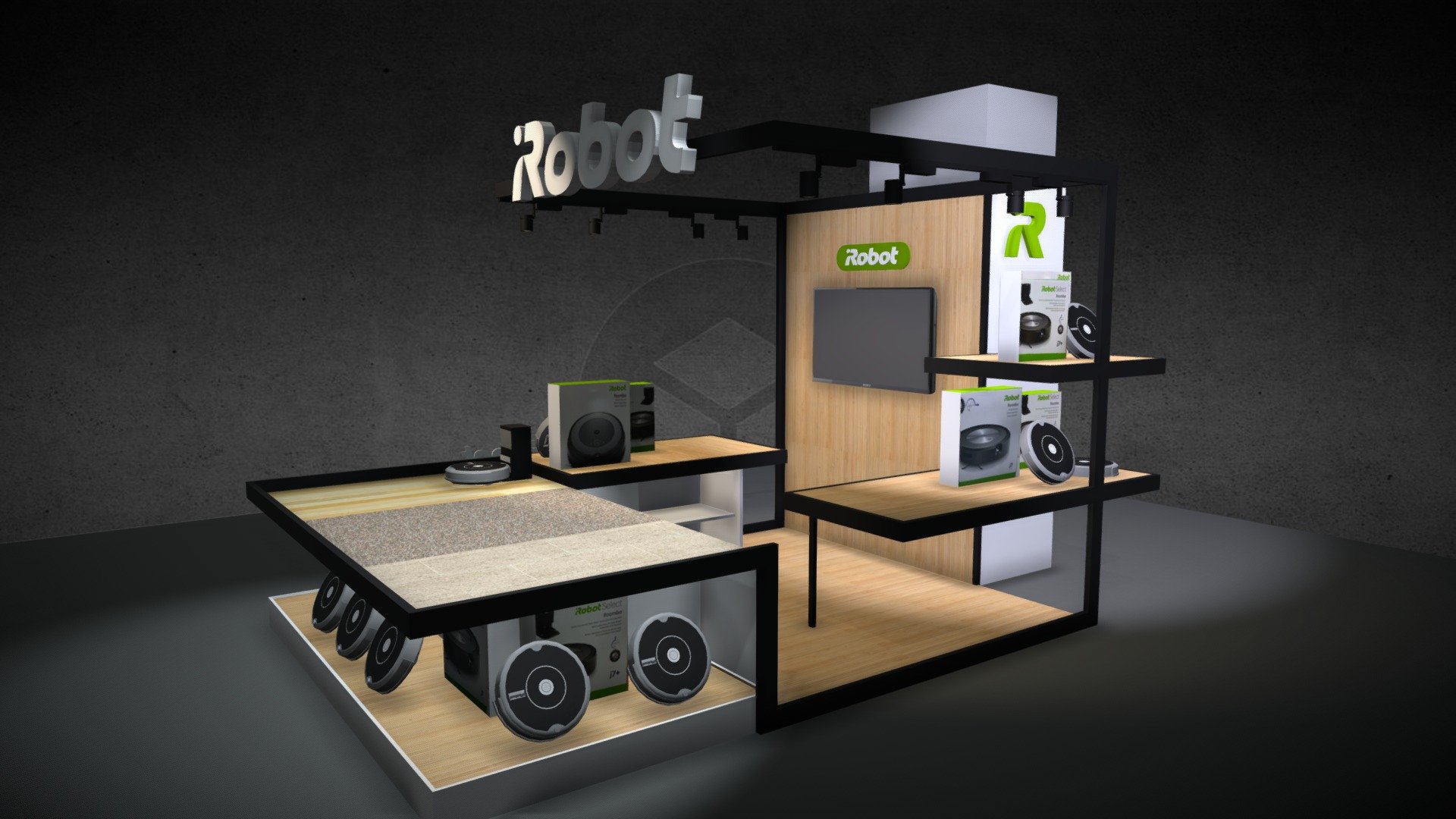 irobot2 - 3D model by ArteURBANO [3e07e59] - Sketchfab